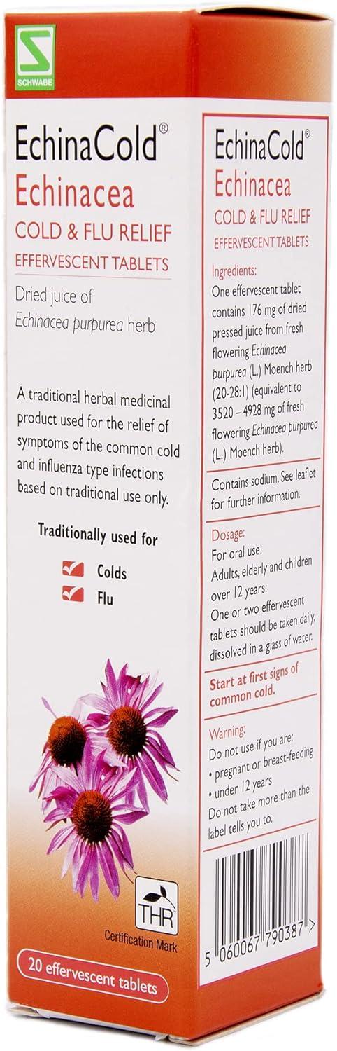 Schwabe Pharma - EchinaCold Cold & Flu Relief - Dried Juice of ...