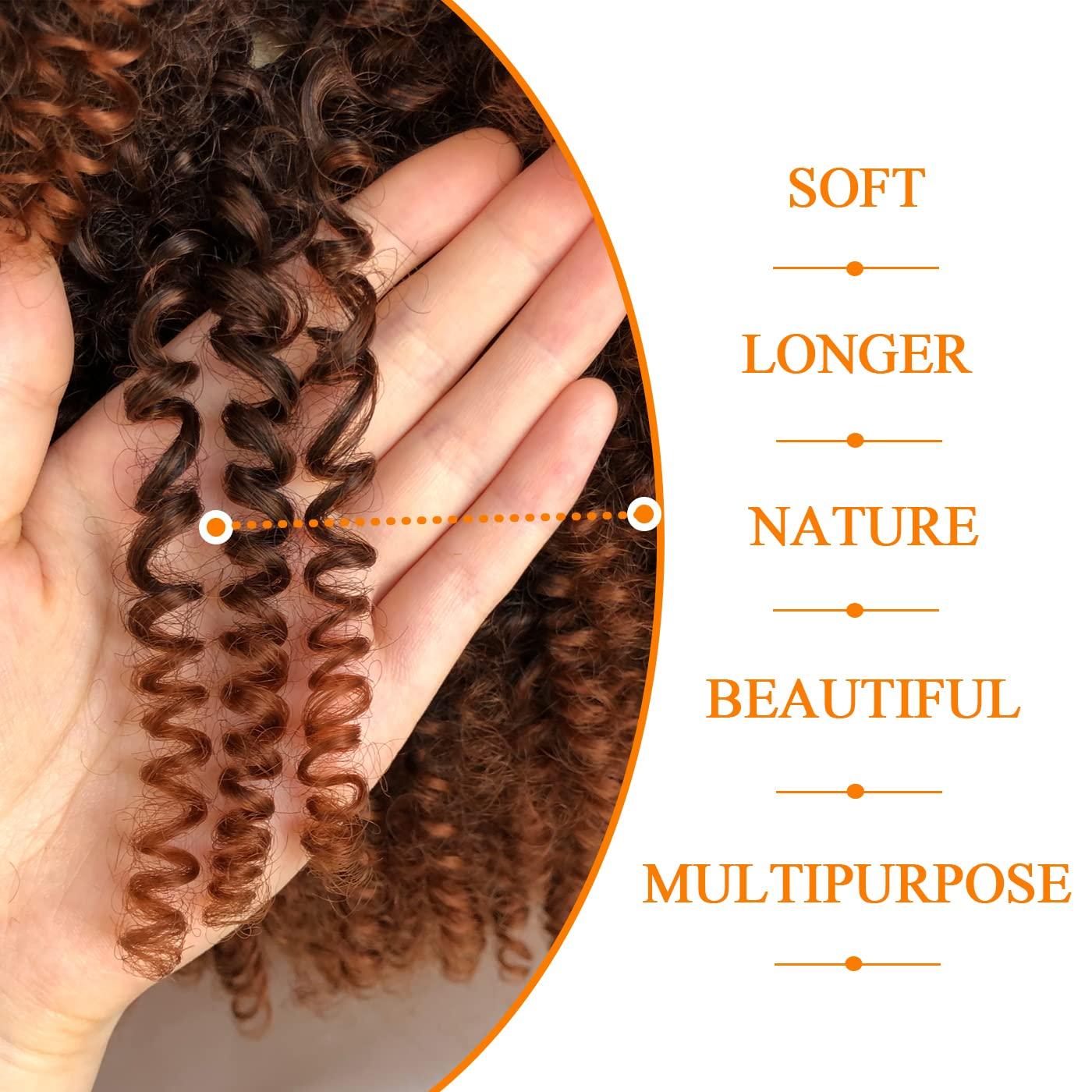 Goodly Hair 14 Short Kinky Curly Afro Wig with Bangs for Black Women ...