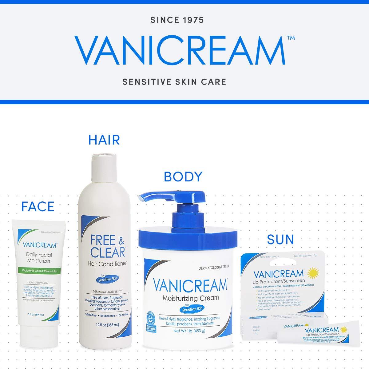 Vanicream Moisturizing Ointment 13 oz - Unscented, Sensitive Skin ...