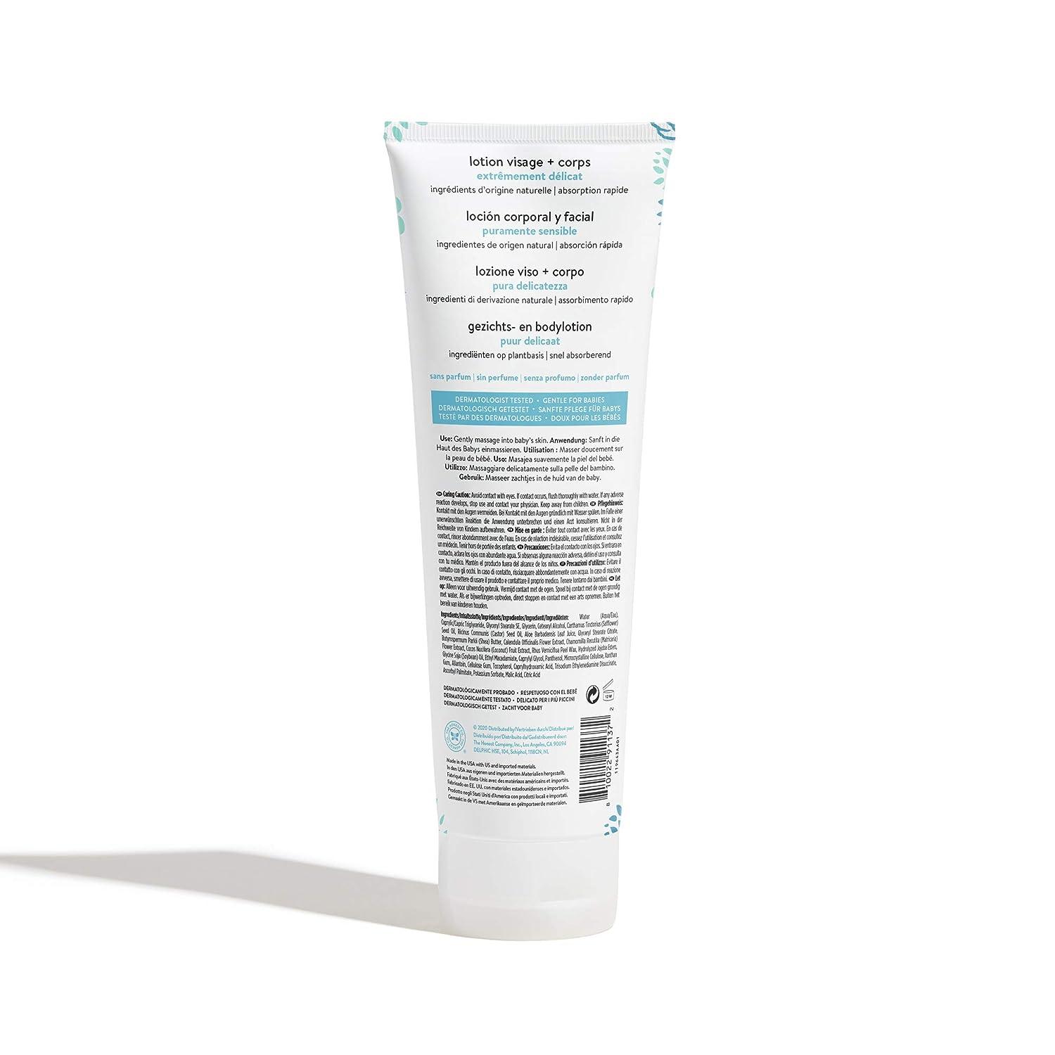 Purely Simple Face + Body Lotion by HONEST | Fragrance Free | 100% ...