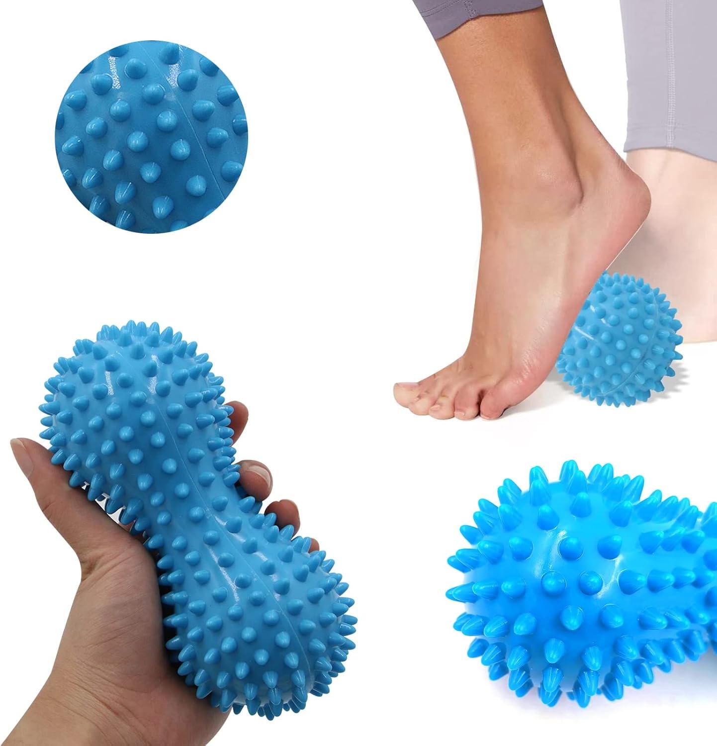 3-Part Hedgehog Ball Set for Massage | Ideal for Reflexology & Trigger ...