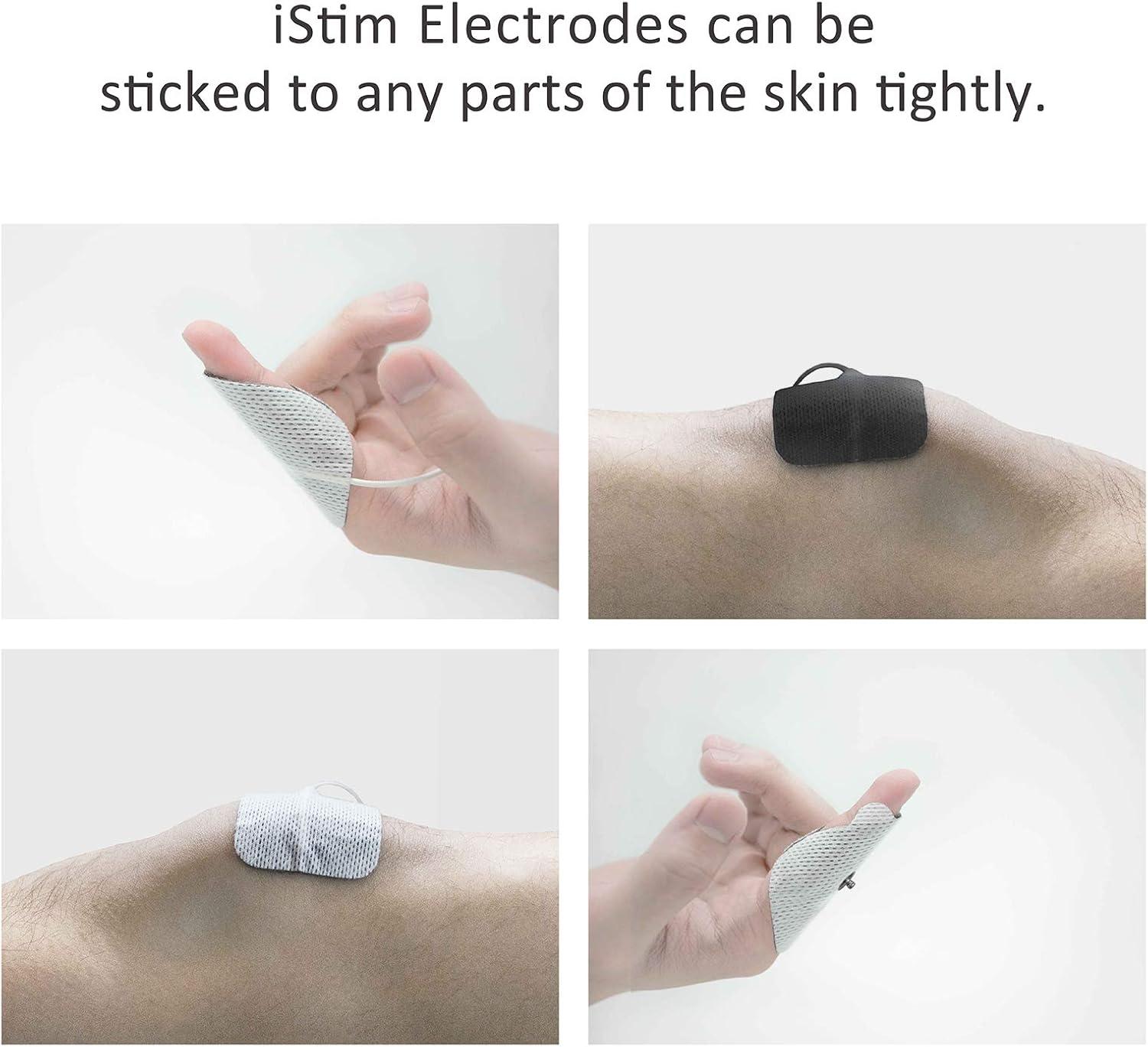 iStim Super Soft 2x2 TENS Unit Electrodes - 16 Pieces with 100% ...