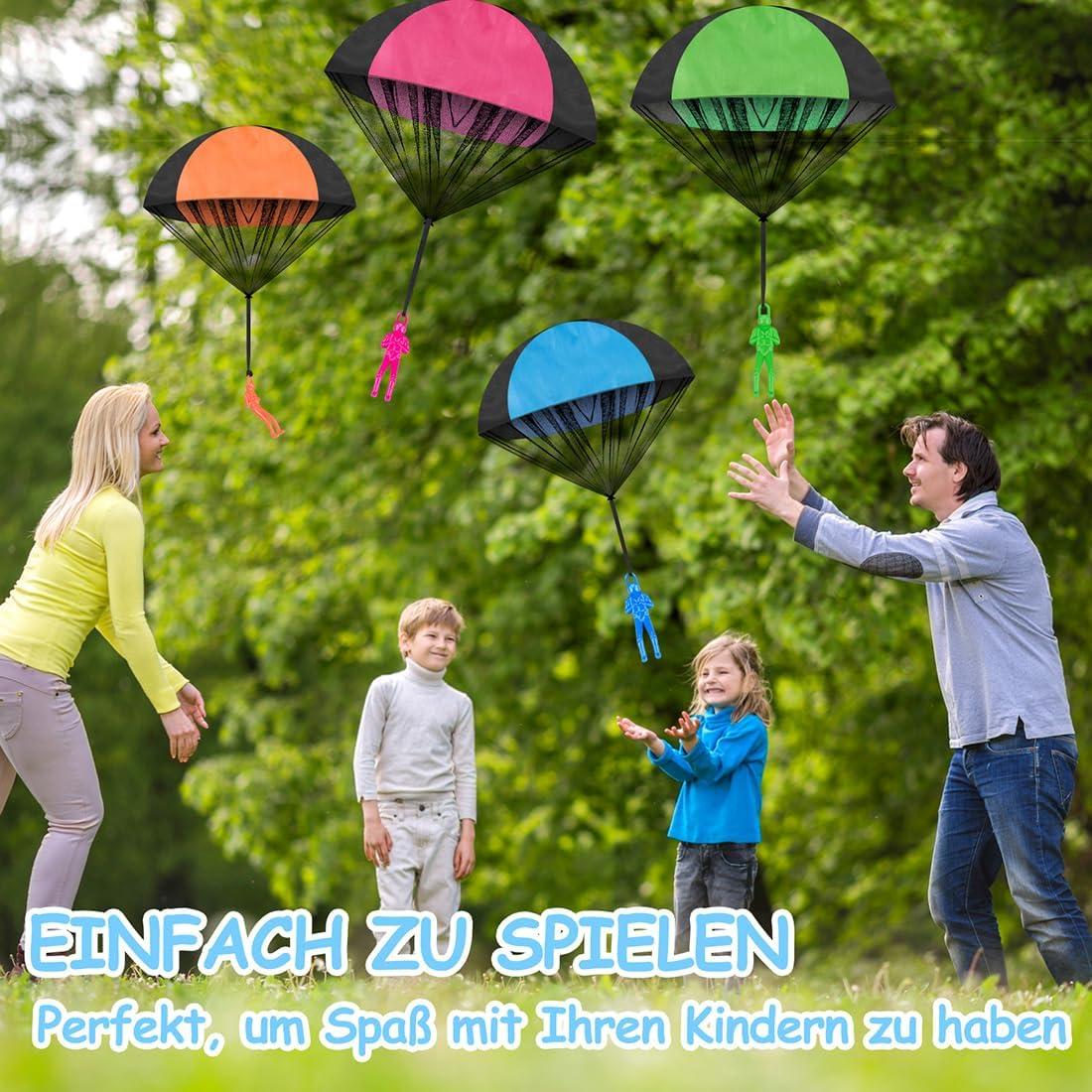 Shop Bbjinronjy 10-Piece Kinder Parachute Toys | Exciting Outdoor Hand ...
