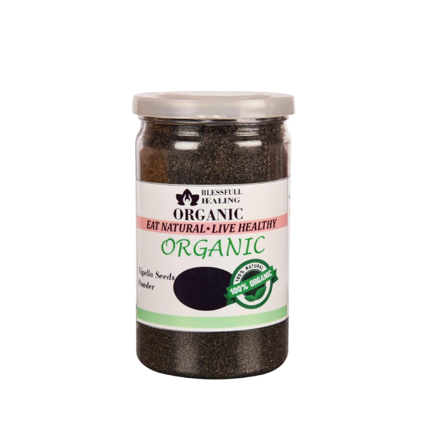 Blessfull Healing Organic Nigella Seeds Powder 100 Gram (Packing May ...