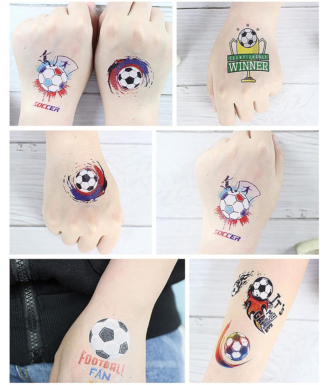 soccer tattoos small