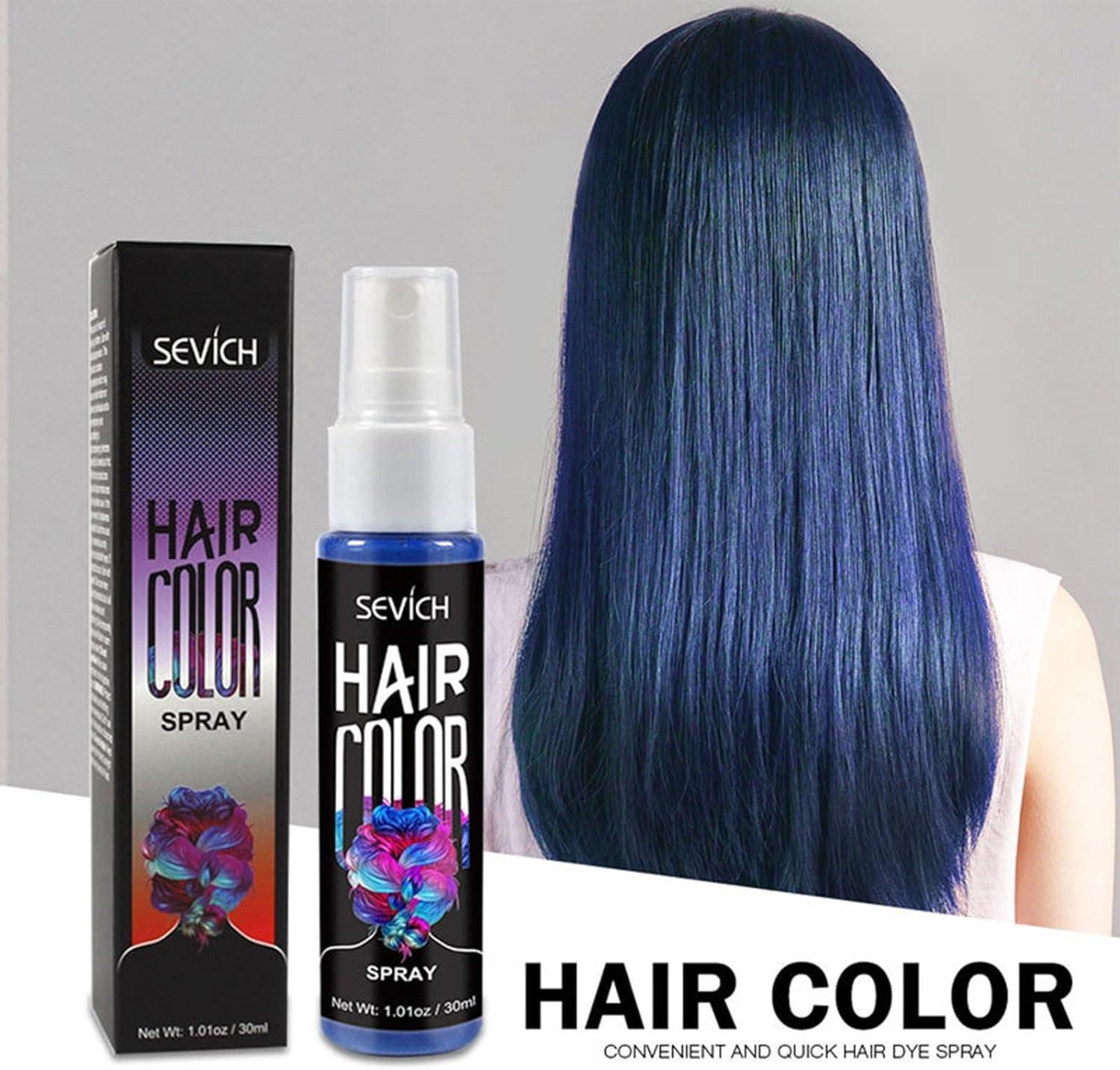 Hair Color Spray Temporary Hair Dye Hair Dye Hair Unisex DIY Hair Color ...