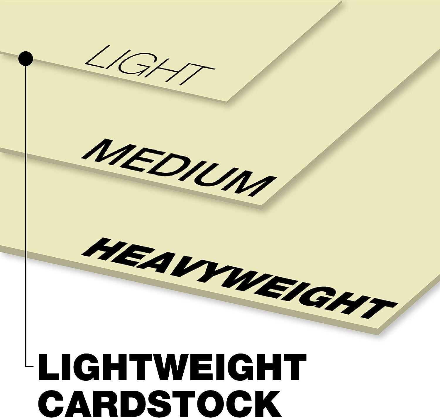 Springhill 8.5 x 11 Ivory Colored Cardstock Paper 67lb Vellum Bristol ...