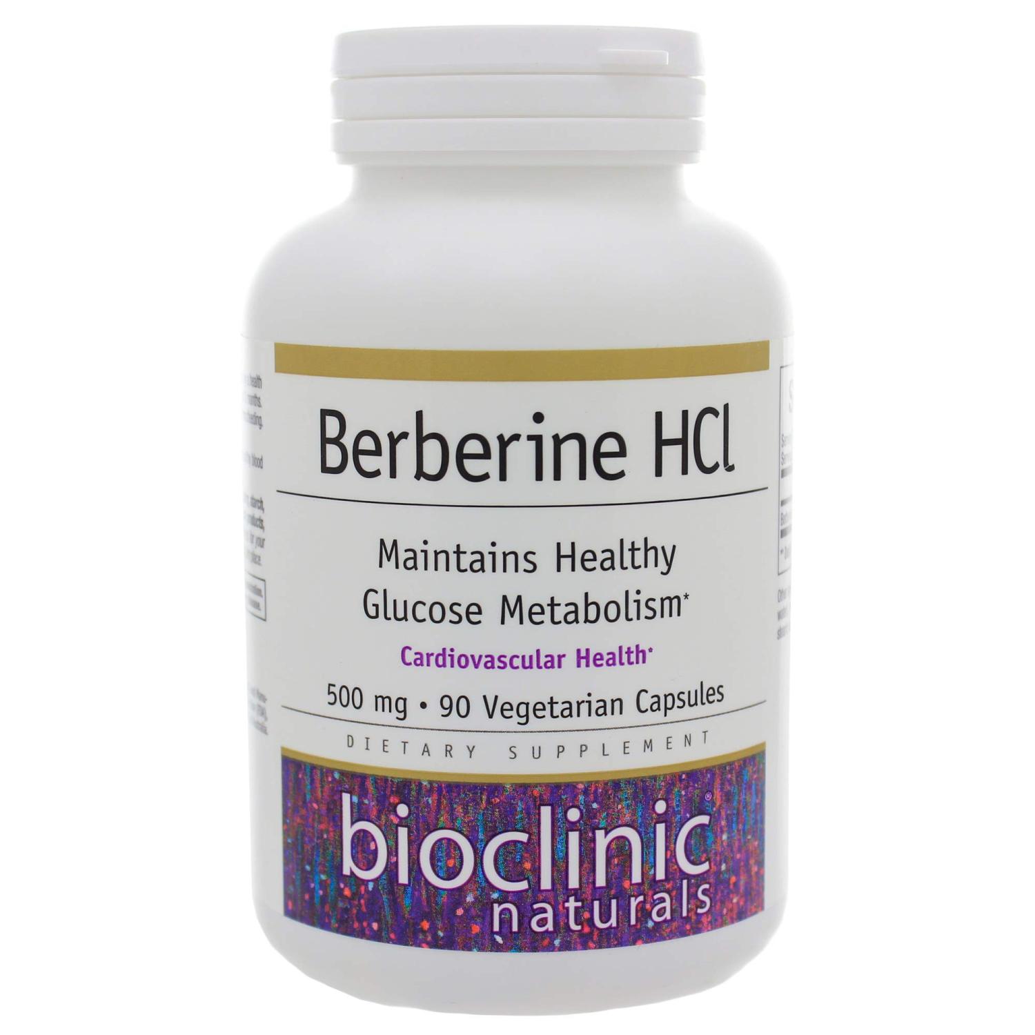 Bioclinic Naturals Berberine HCL 500mg - 90 Capsules | Powerful ...