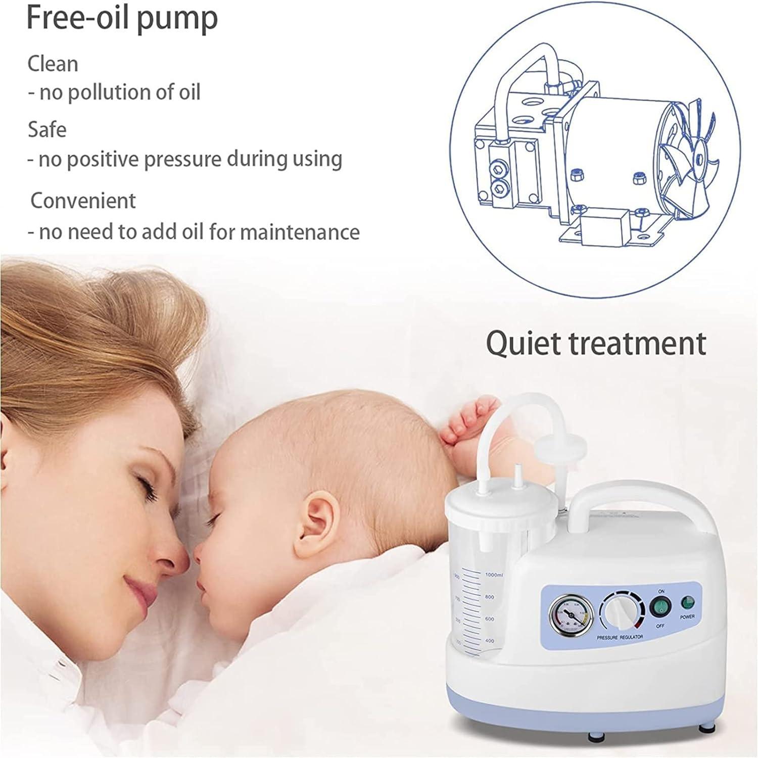Phlegm Mucus Secretion Machine for Elderly - Automatic Suction Device ...