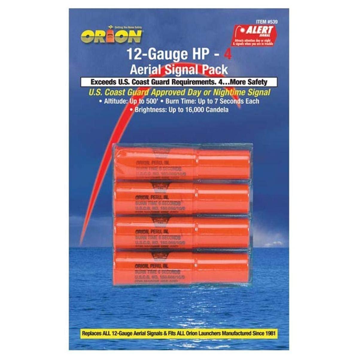 Orion Safety HI-Performance Flares 12 GA 4-Pack - Essential for ...