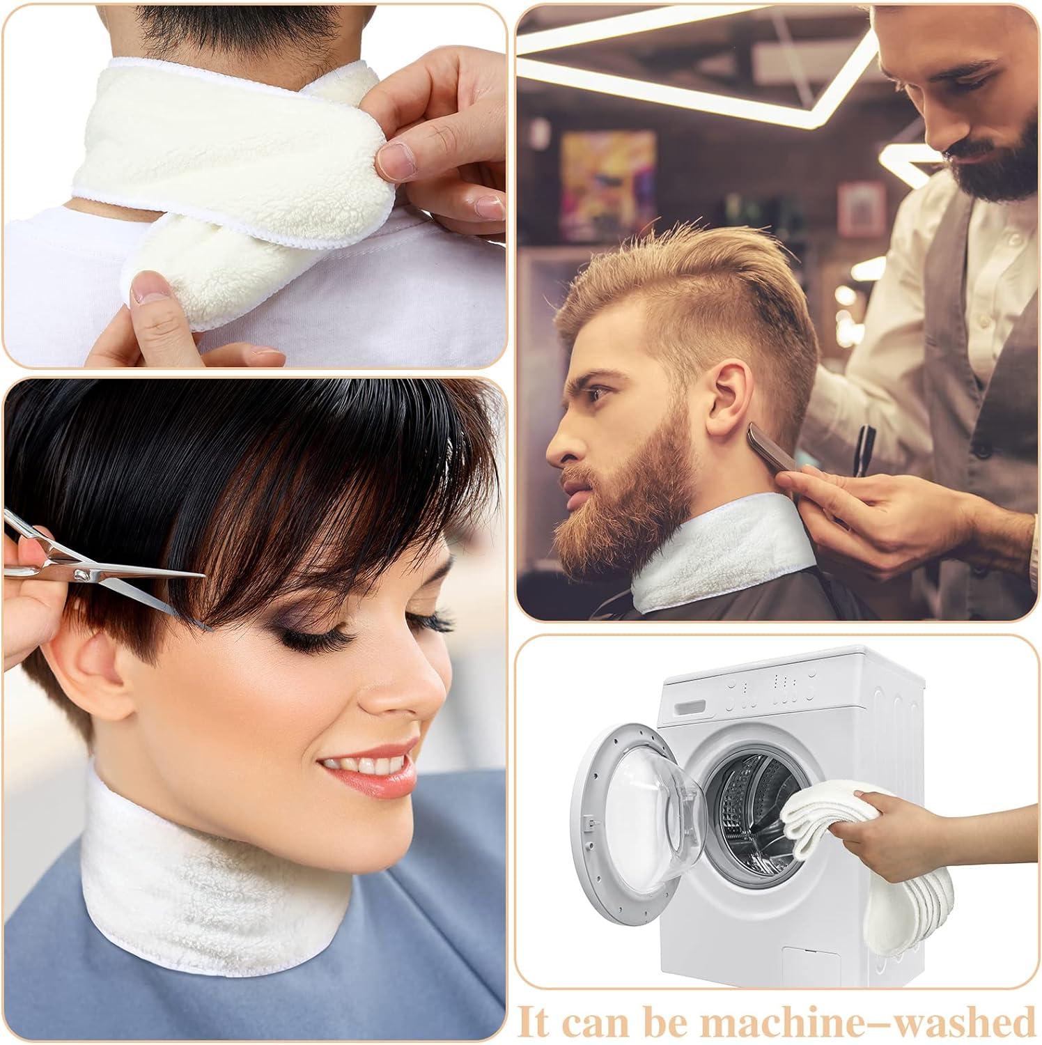 24 Pack Microfiber Terry Cloth Neck Strips - Absorbent Salon Towels for ...