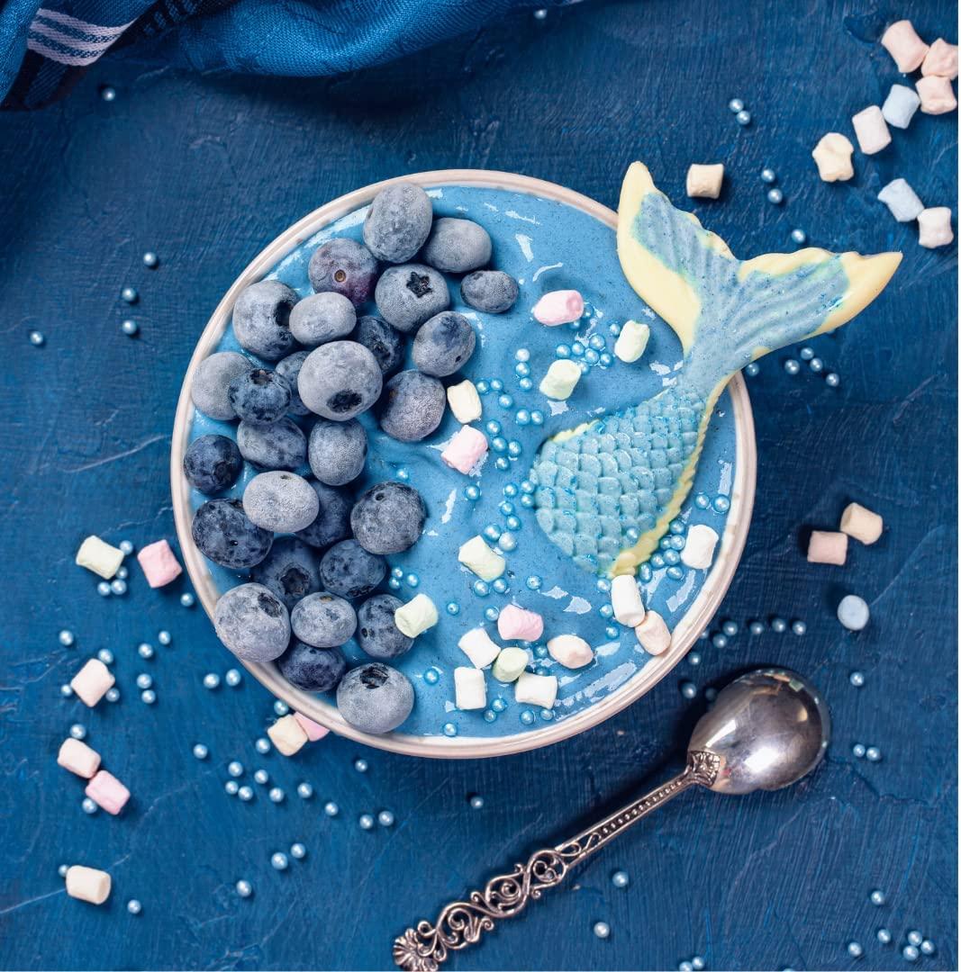 Ellies Best Blue Spirulina Powder - 100% Pure Superfood for Natural ...