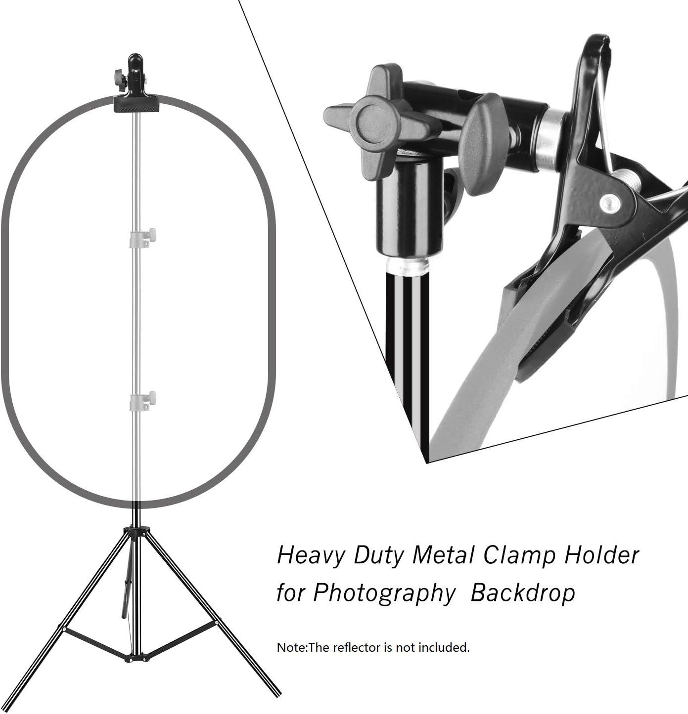 EMART 8.5FT Light Stand Kit with 5/8 Reflector Holder - Heavy Duty ...