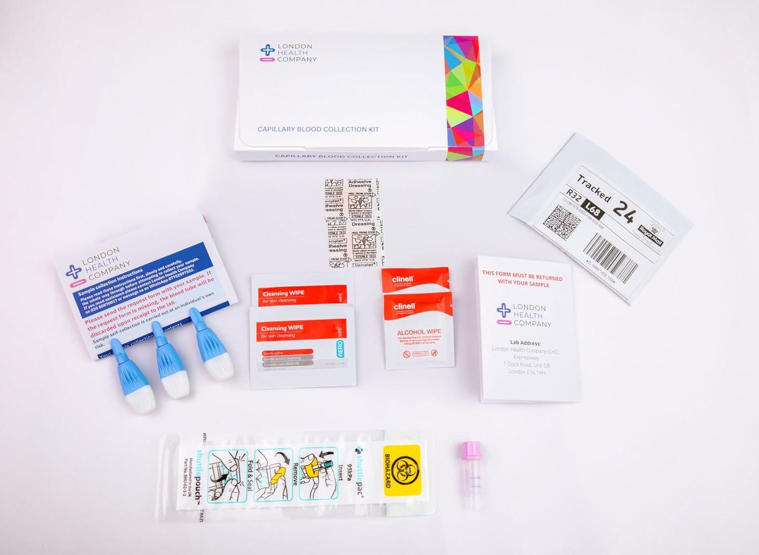 Long Term Diabetes Test Kit | Monitor HbA1c Levels at Home | Rapid 24 ...