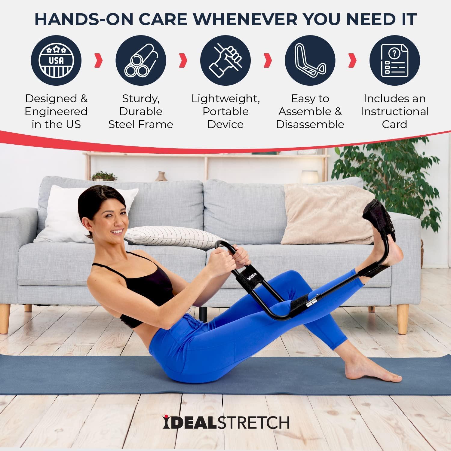 IdealStretch Original Hamstring & Calf Stretcher Device - Reduce Pain ...