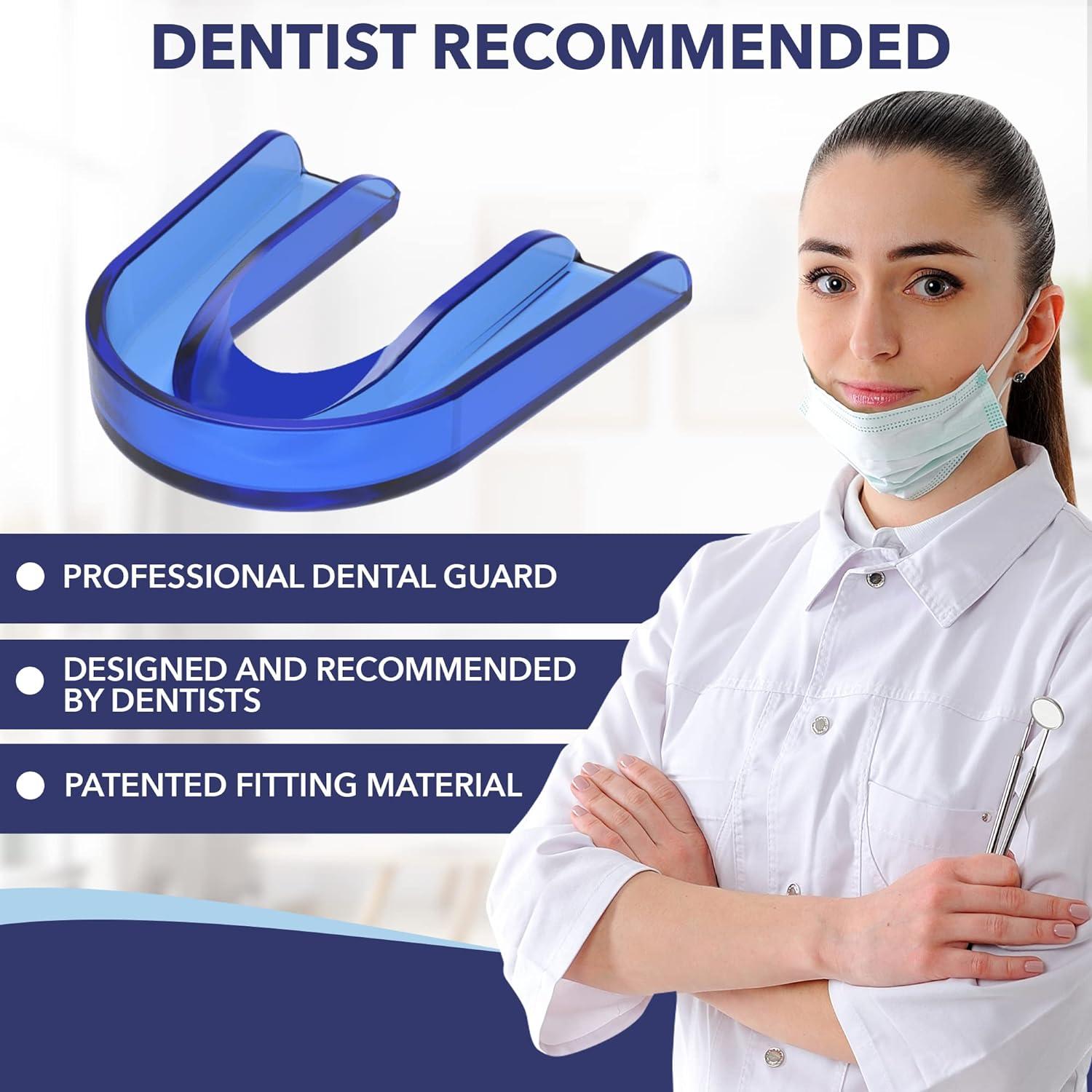 CustMbite Kids Night Guard 2 Pack - Custom Fit Mouth Guard for Teeth ...