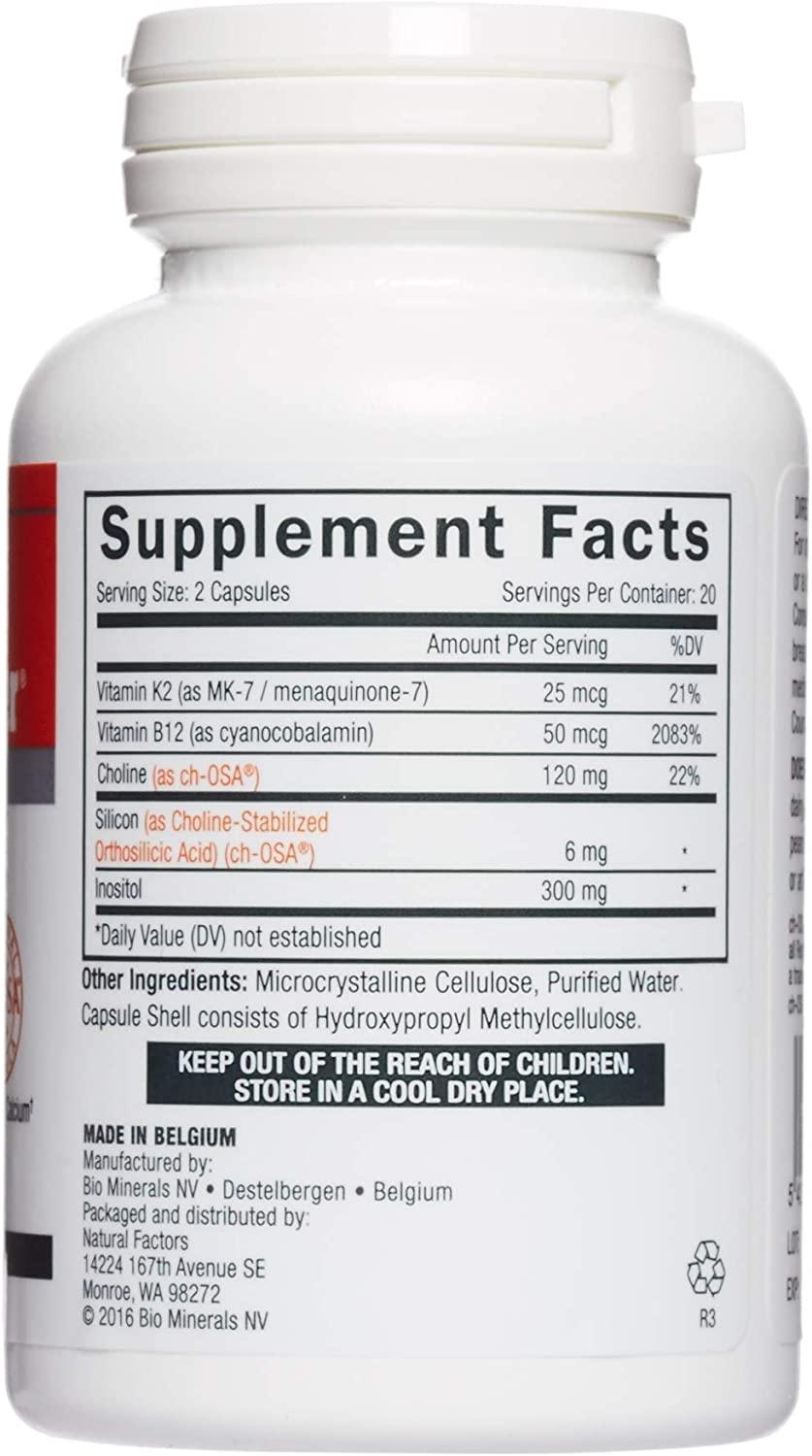 BioSil Healthy Bones Plus - Natural Factors Two-Part Program for Stronger Bones | Buy Now with ...