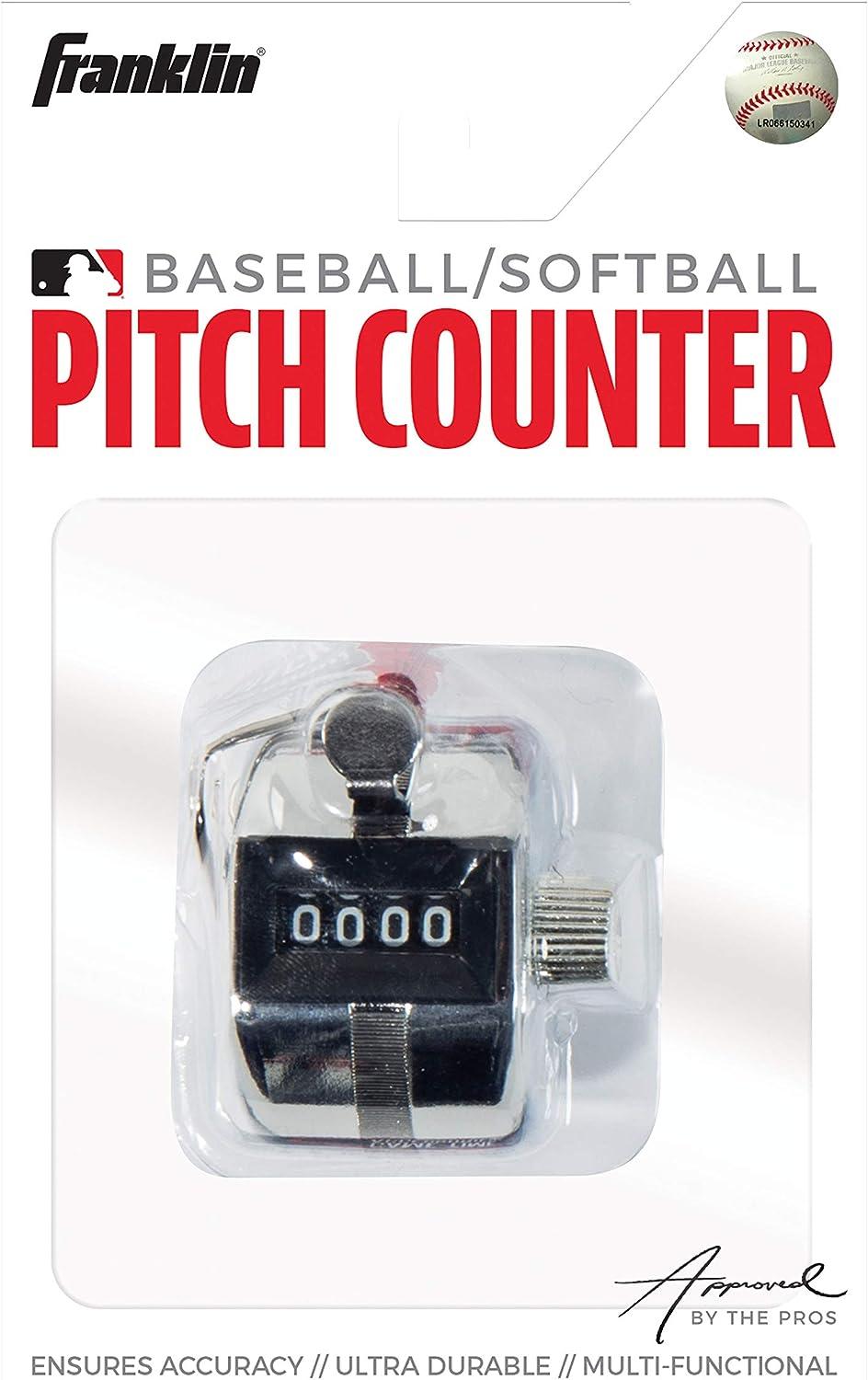 Franklin Sports MLB Pitch Counter - Track and Analyze Pitches Like a ...