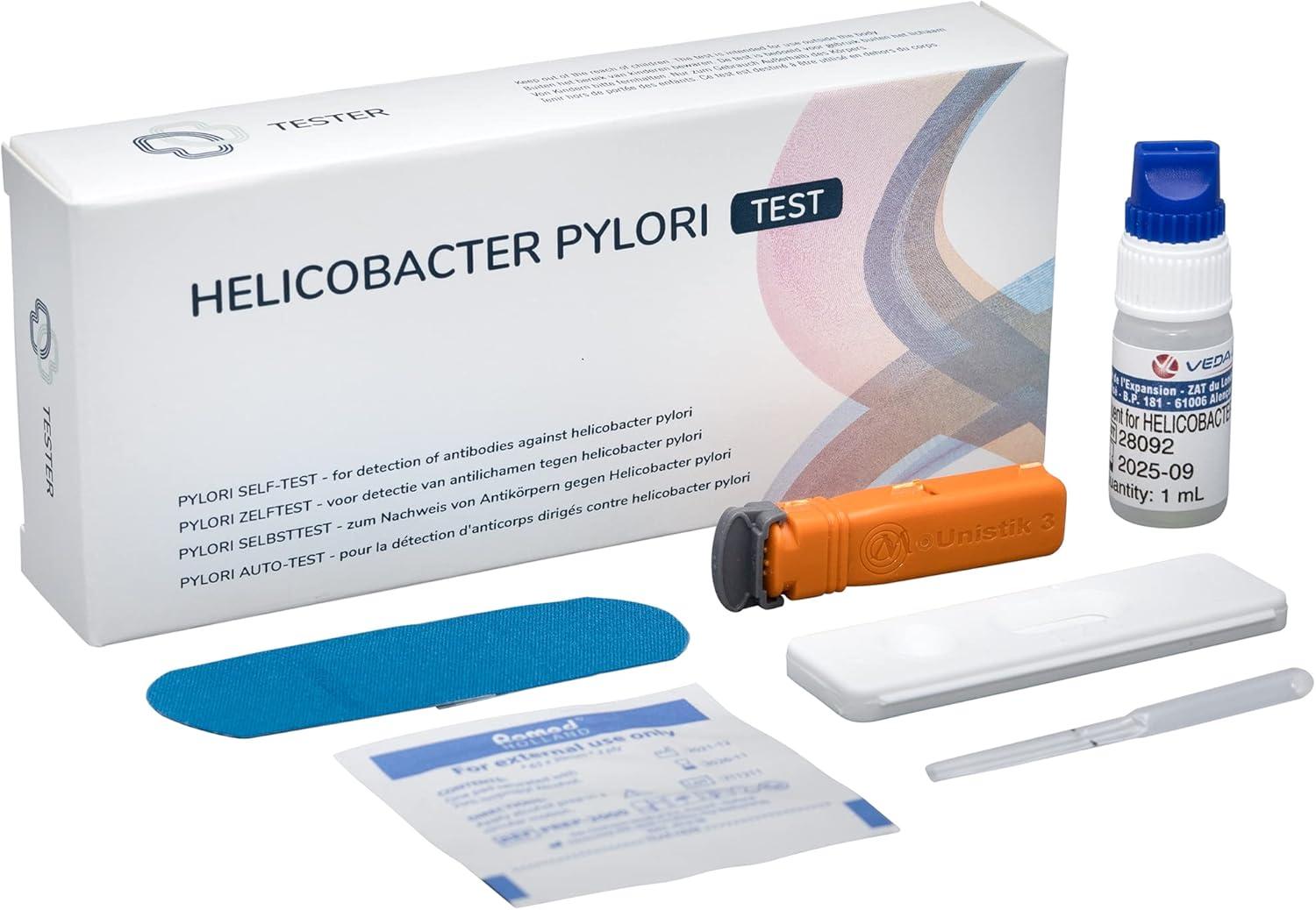 Buy The Tester - Helicobacter Self-Test Kit | Rapid Helicobacter Pylori ...