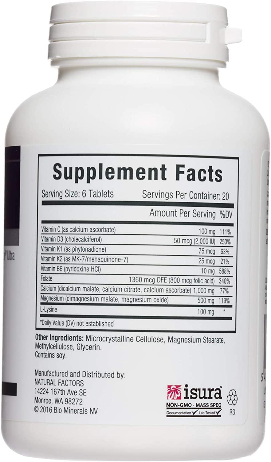 BioSil Healthy Bones Plus - Natural Factors Two-Part Program for Stronger Bones | Buy Now with ...