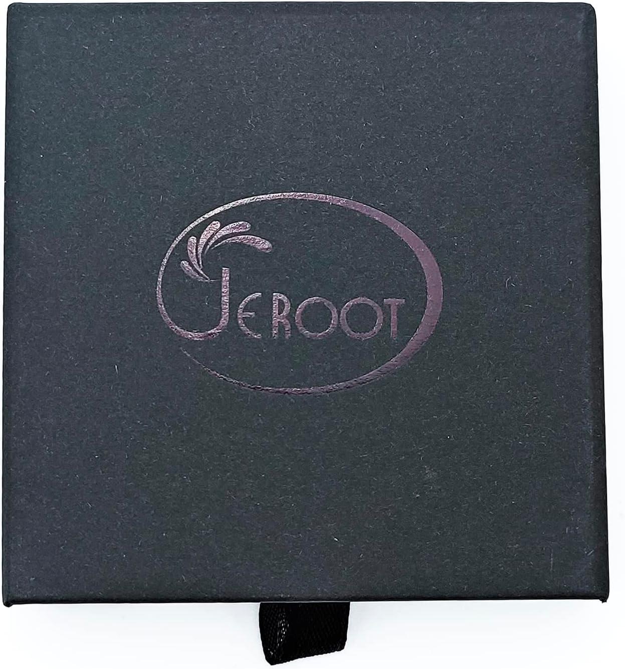 JEROOT Titanium Magnetic Rings for Men Women Step Edge Sleek Design ...