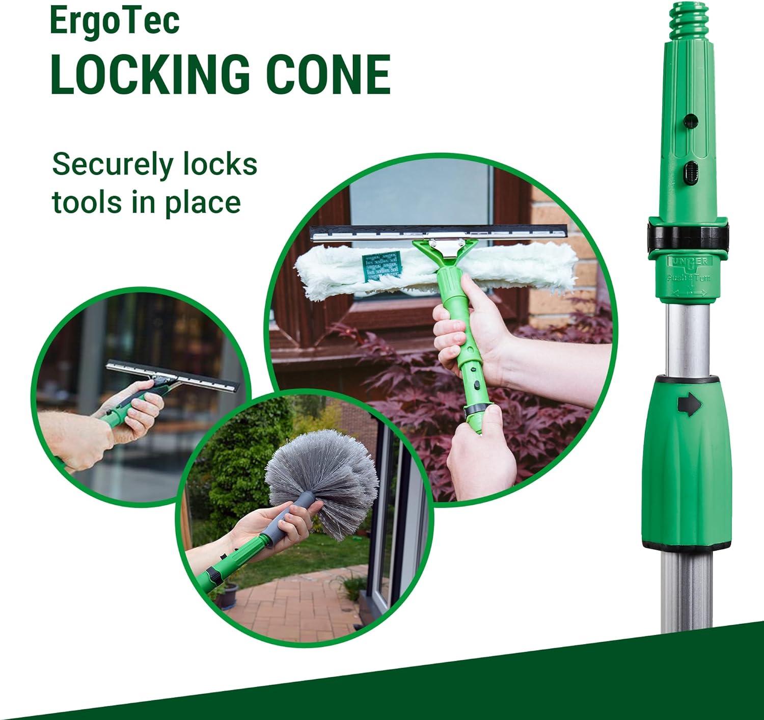 UNGER AK013 Window Cleaning Kit 3-in1 Starter Set - Window Squeegee ...