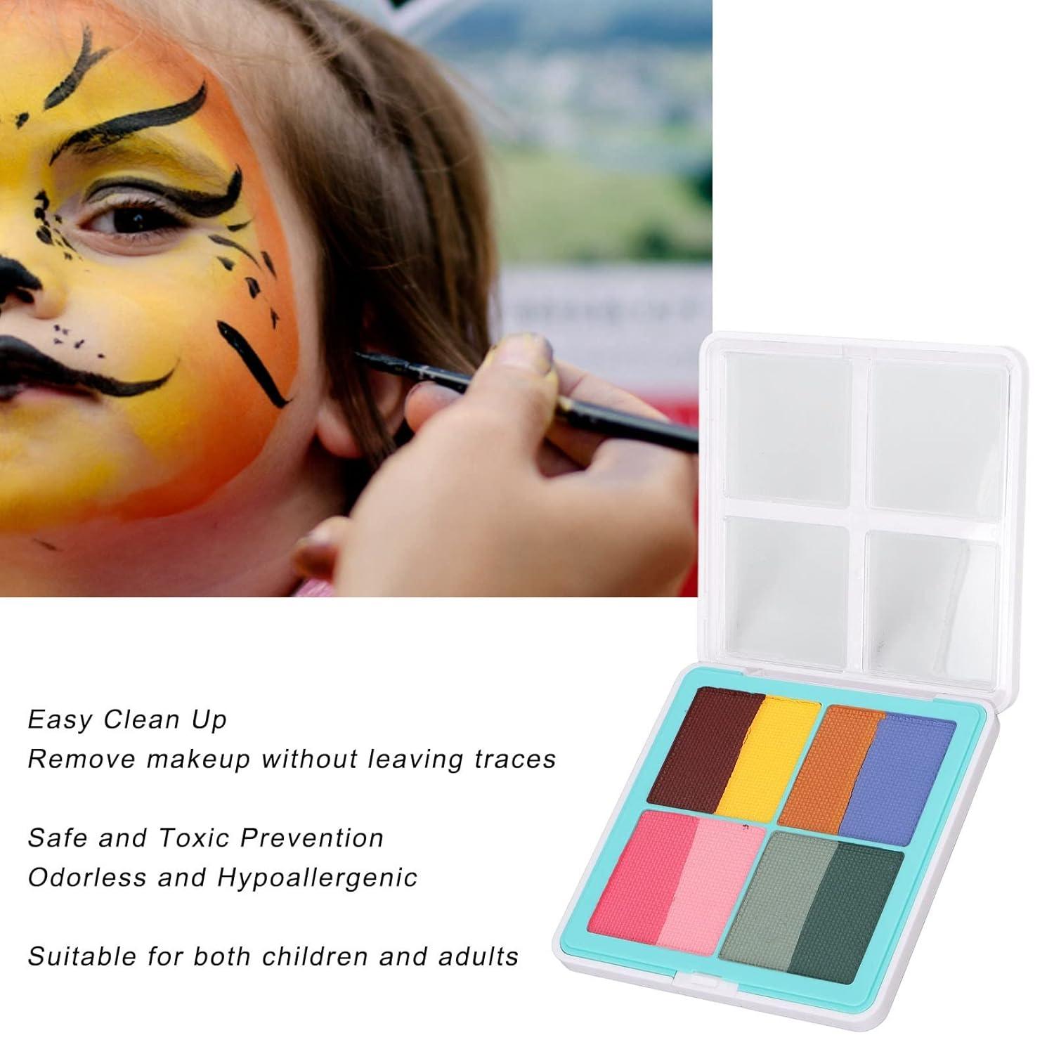Buy Paint Makeup Kit | Quick Dry Water-Based Body Paint for All Skin ...