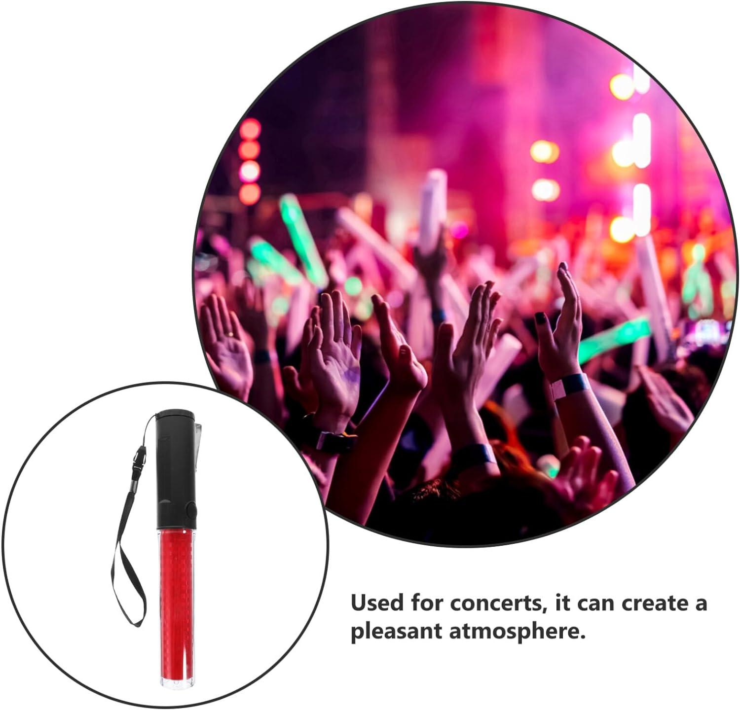 TOPPERFUN Traffic Wand LED Traffic Control Night Wands Red Safety Light ...