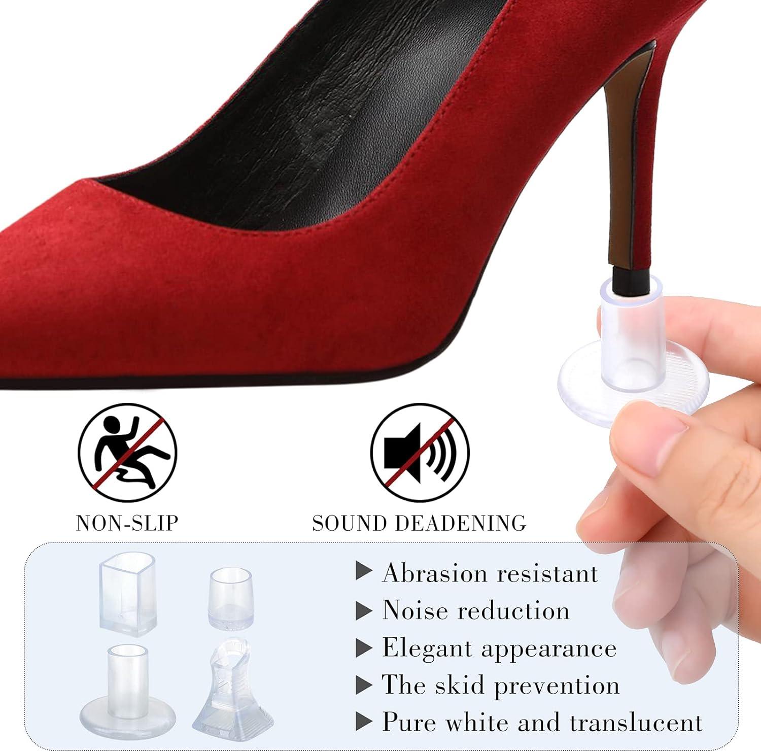 OOTSR 13 Pairs Clear Heel Stoppers - Heel Protectors for High Heels on ...