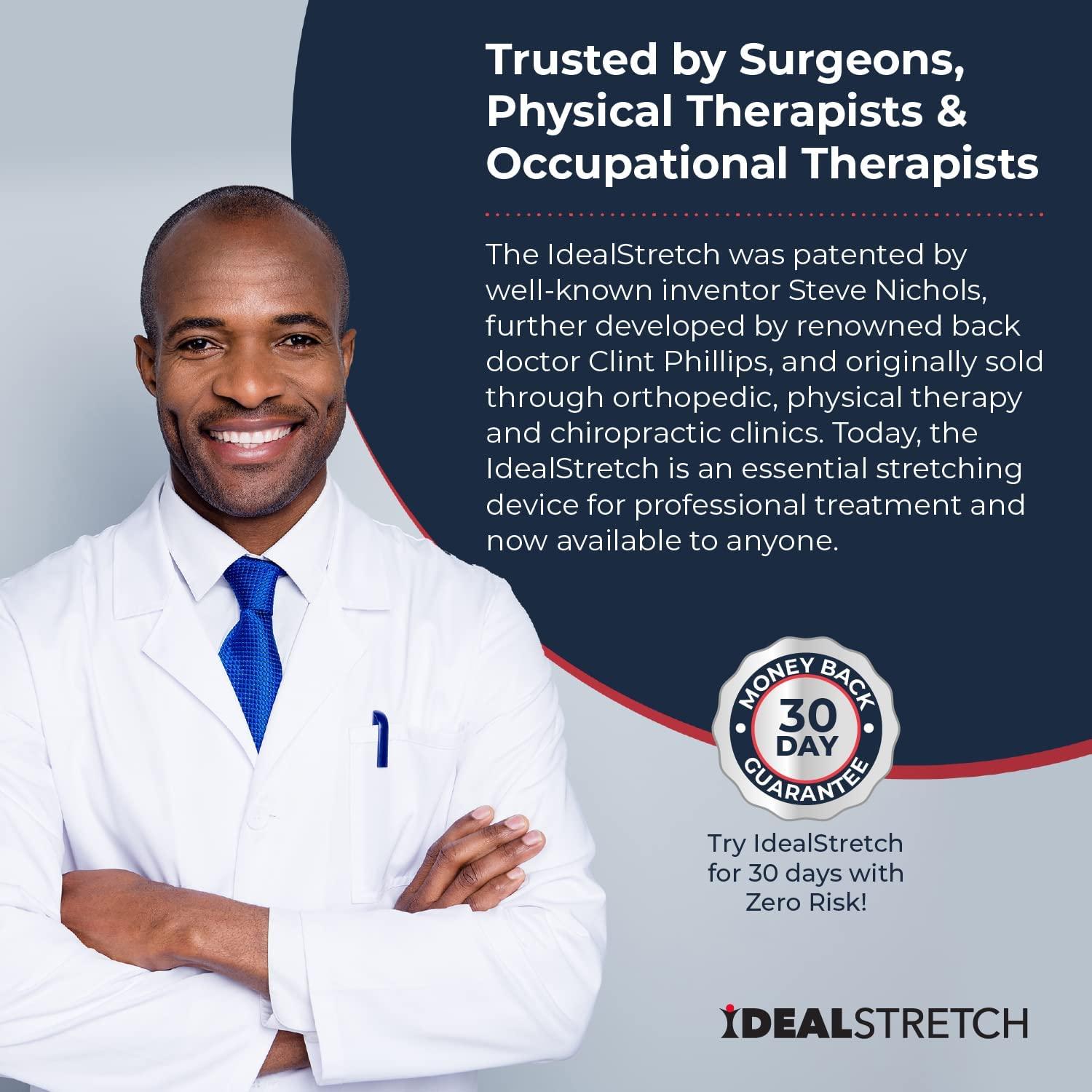 IdealStretch Original Hamstring & Calf Stretcher Device - Reduce Pain ...