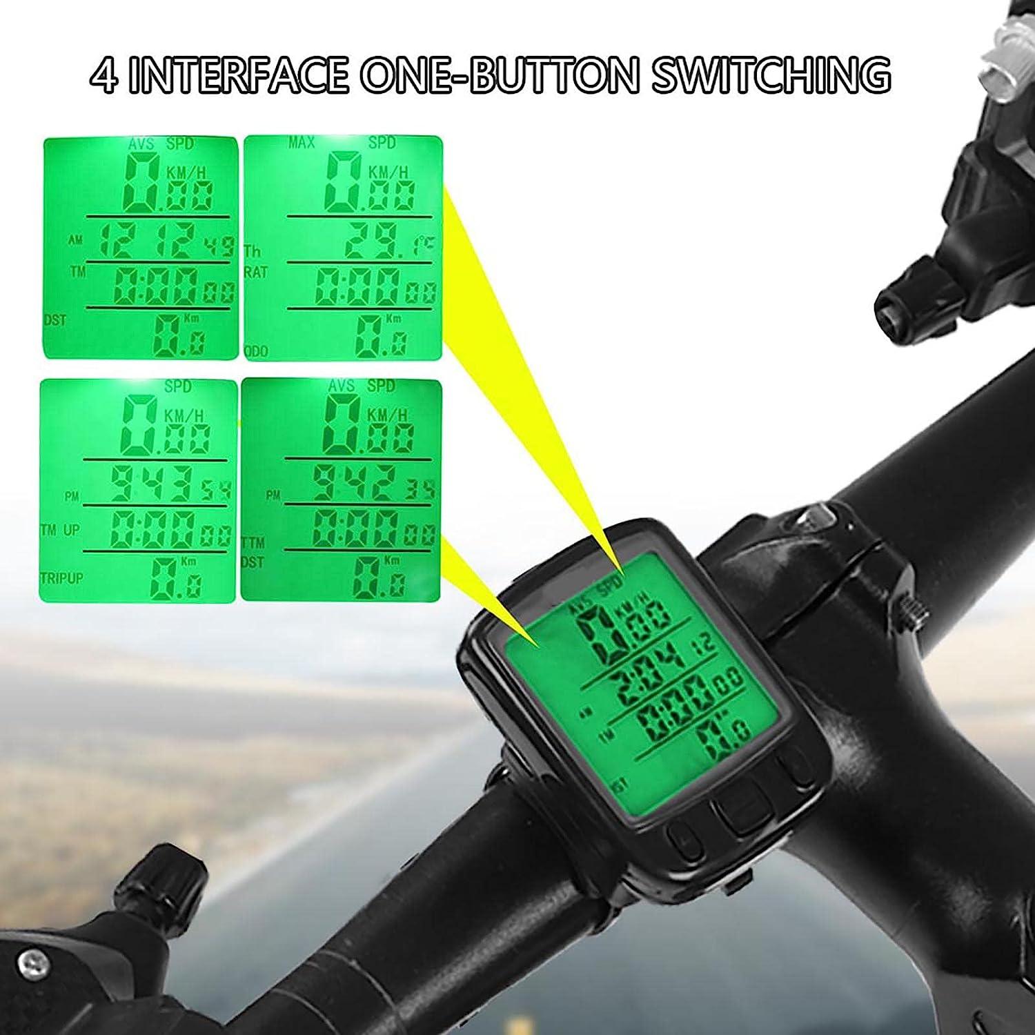Multifunction Waterproof Bike Odometer - Essential Bicycle Speedometer ...