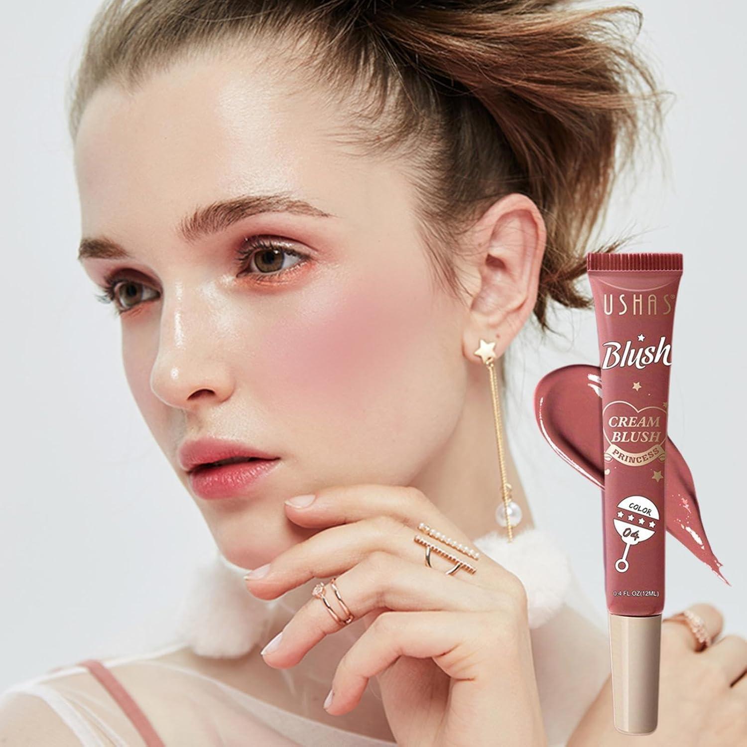 Velvet Skin Cream Blushes Liquid Mousse Cream Blushes | Hydrating ...