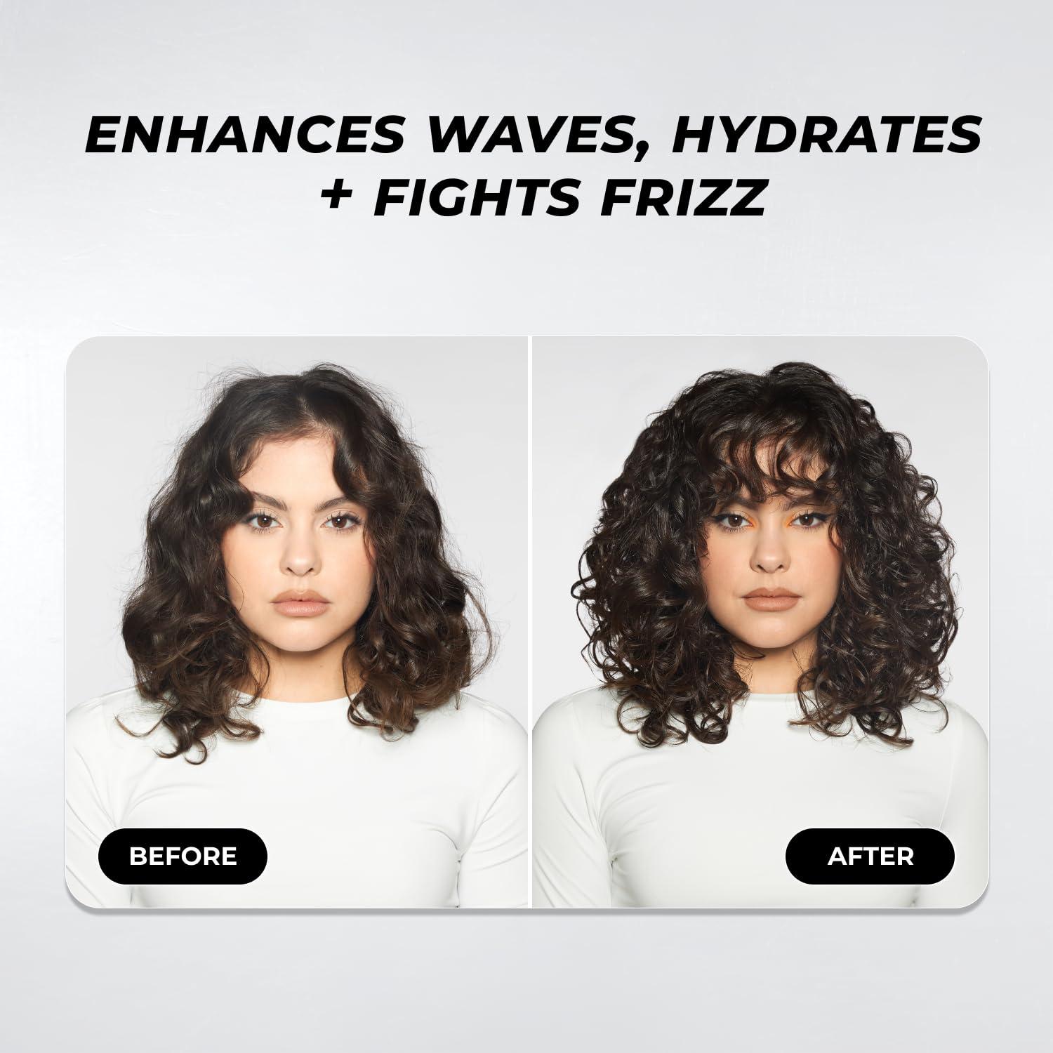 XMONDO Wavetech Wave Shampoo | Vegan Formula with Sunflower & Grape Seed Oil | Hydrating, Frizz ...