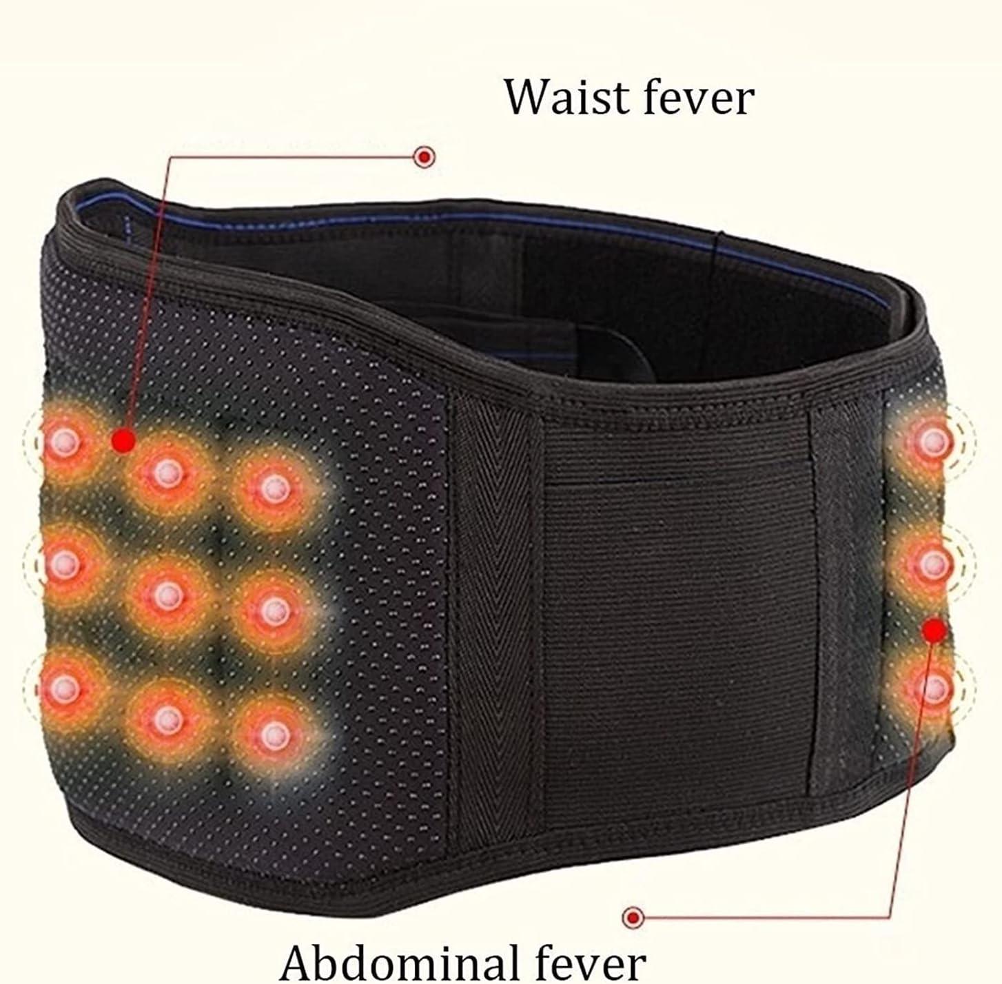 Self-Heating Lumbar Support Belt for Pain Relief | Sciatica & Herniated ...