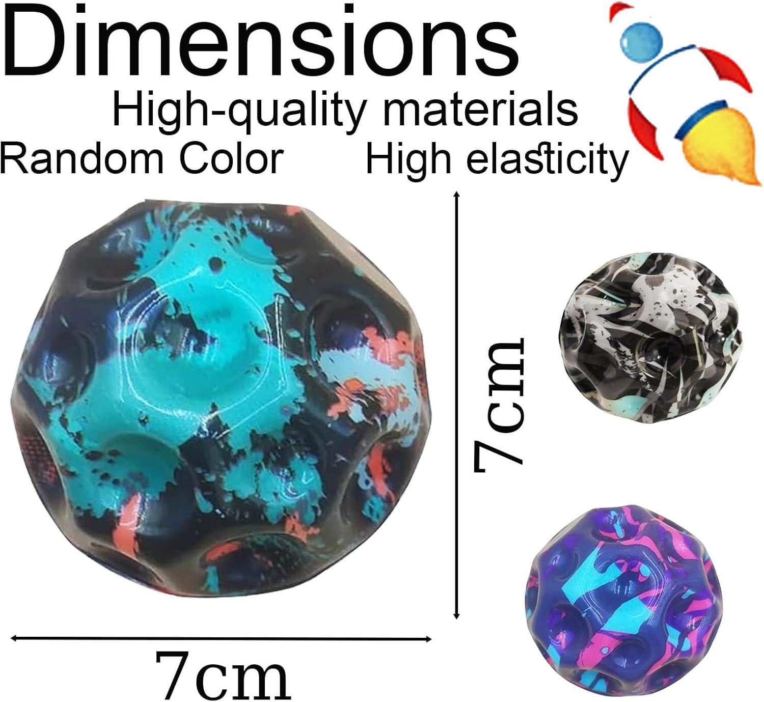 Buy Ykhsuaou 3-Piece Moon Ball Set - High Jumping Astro Bounce Balls ...