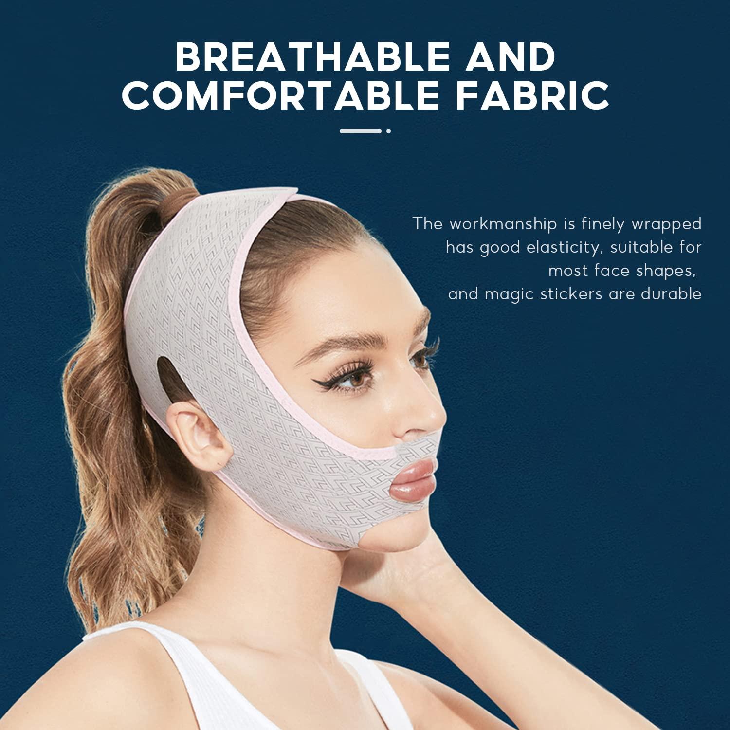 Beauty Face Sculpting Sleep Mask - V Line Lifting & Double Chin Reducer ...