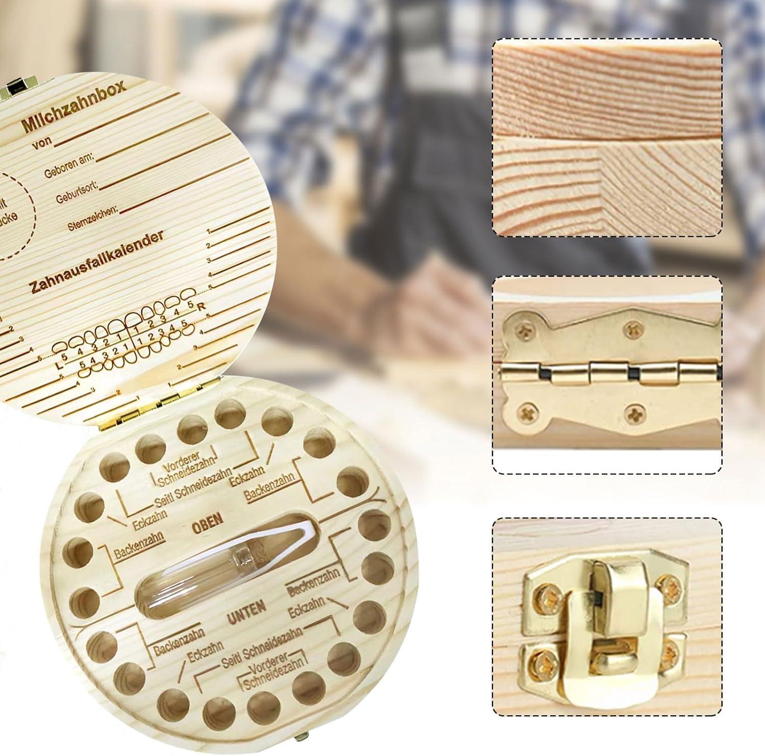 Milk Tooth Box - Perfect Keepsake for Baby Teeth | Ideal Gift for ...
