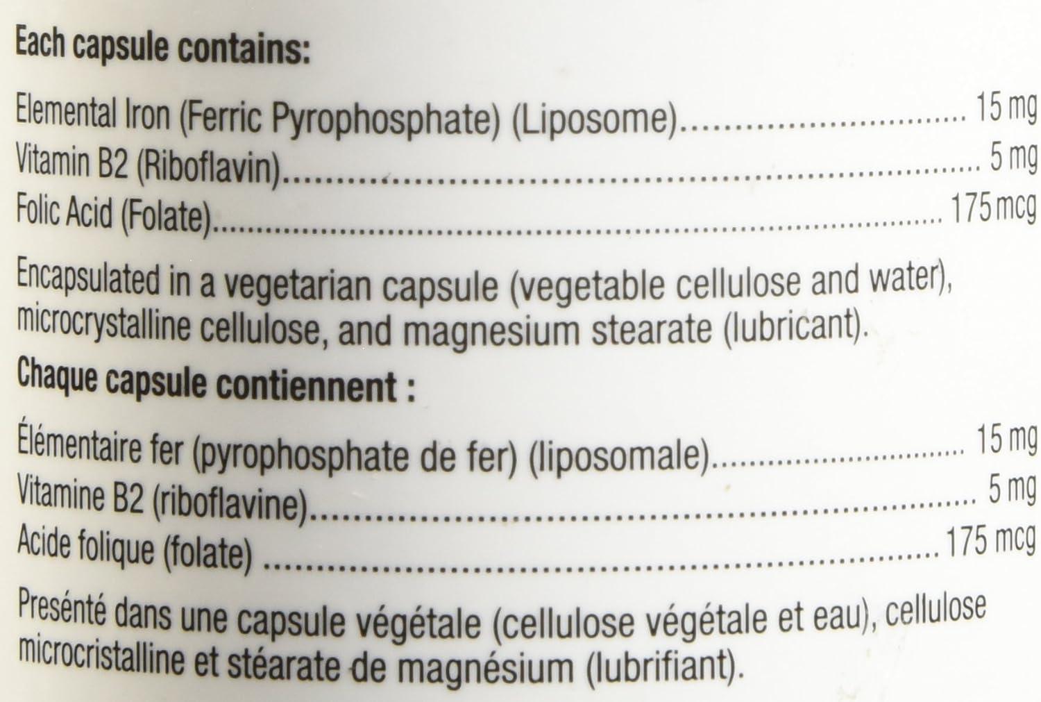 LORNA VANDERHAEGHE Ironsmart 60 CT - Powerful Iron Supplement for ...
