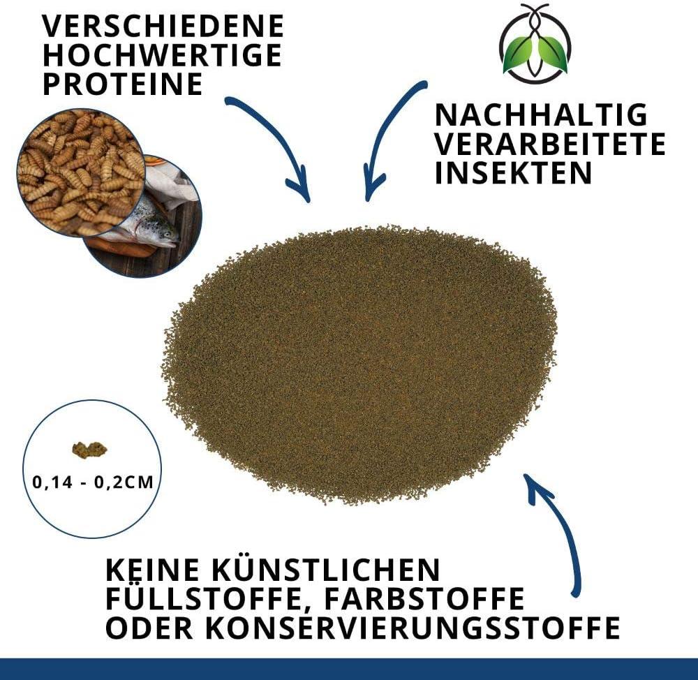 Fluval BUG BIGES FISS FUST - Insect Larvae Granules for Tropical Fish ...