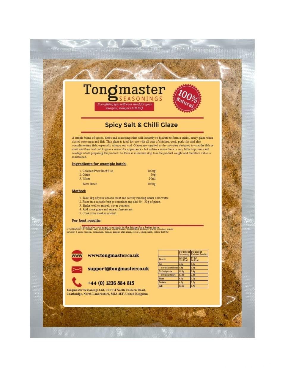 Spicy Salt and Chilli - 5 Minute Marinade - Meat Rub - Glaze 400g | Buy ...