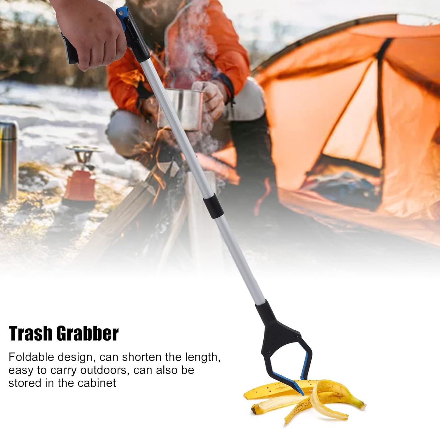REACHER Grabber Pickup Tool - Durable & Portable Trash Grabber for Home ...