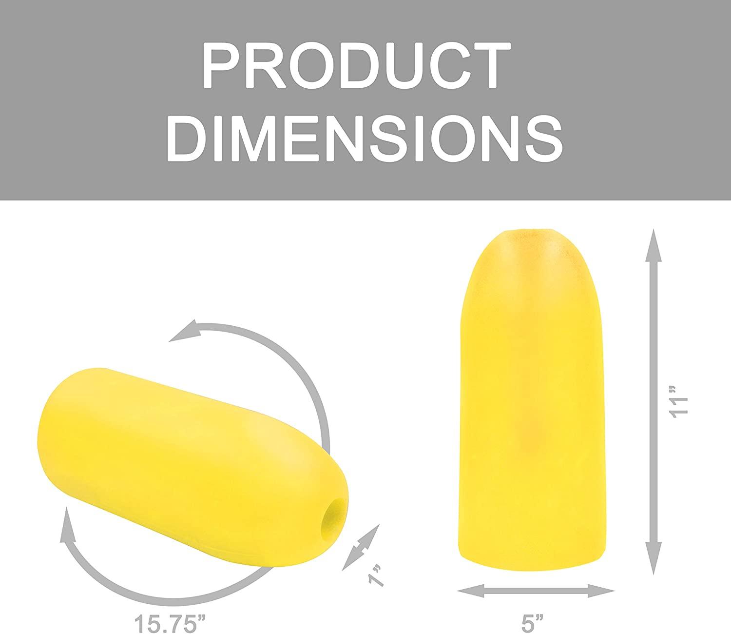 Deep Water Float 5x11-Inch Yellow - High-Quality Buoyancy Aid for Water ...