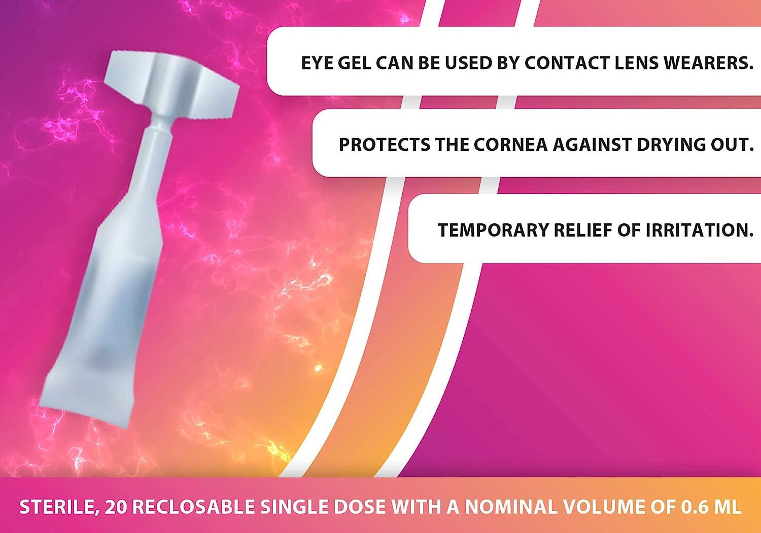 Puroptics Carbomer Eye Gel 0.2% | Single Dose Units for Dry Eyes ...