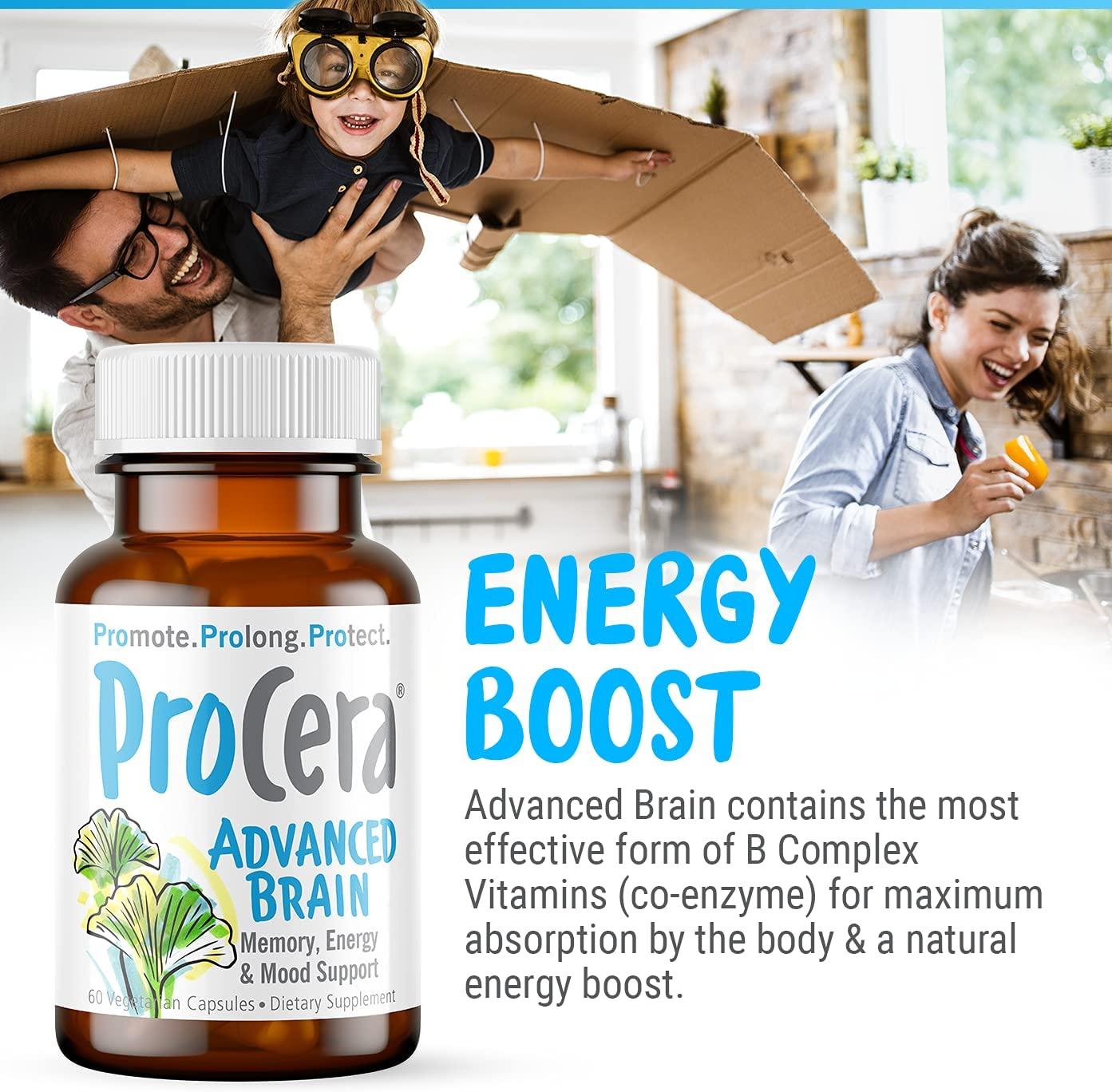 Procera Advanced Brain Supplement | Memory & Brain Booster with ...