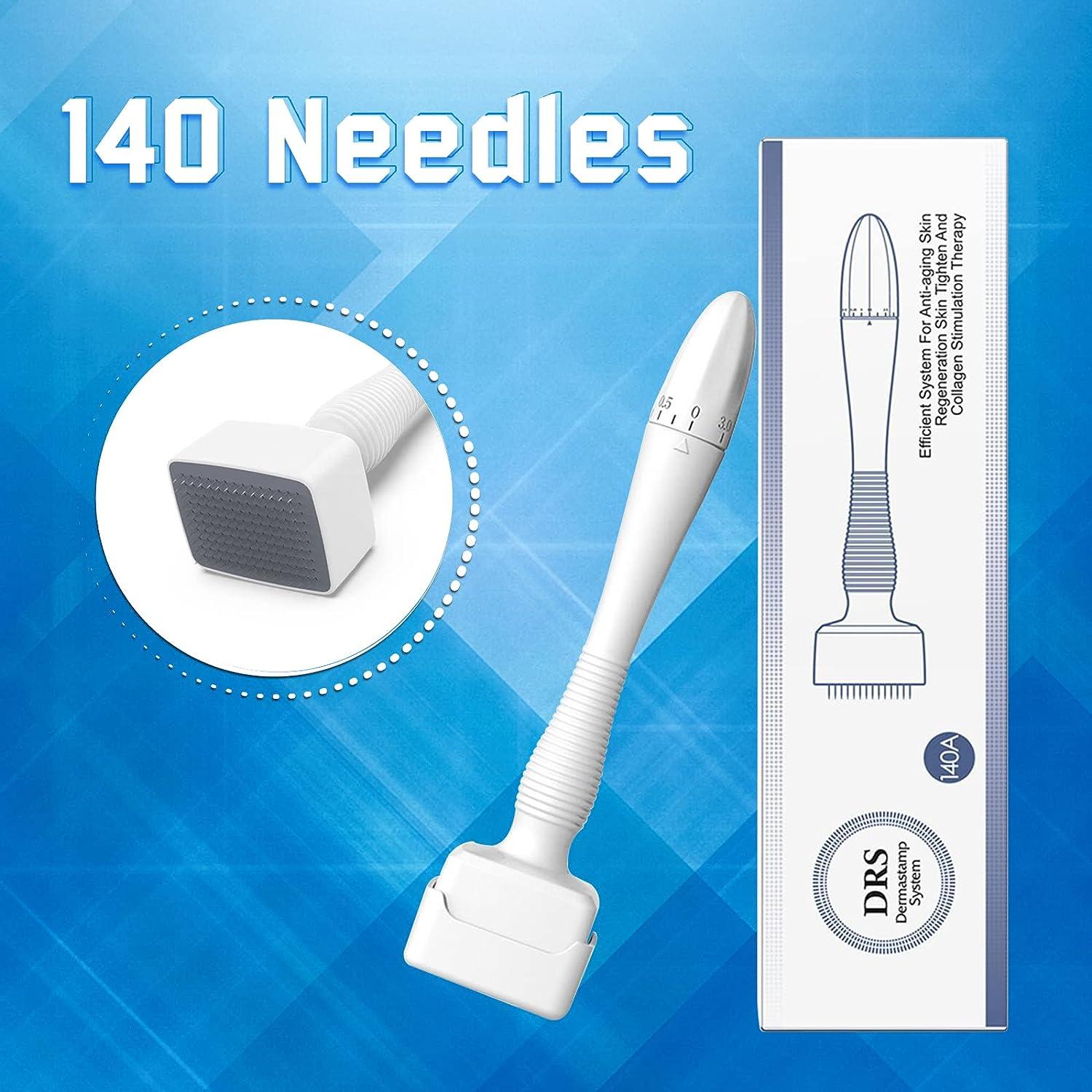Incellice Adjustable Derma Stamp 140 for Microneedling - Professional ...