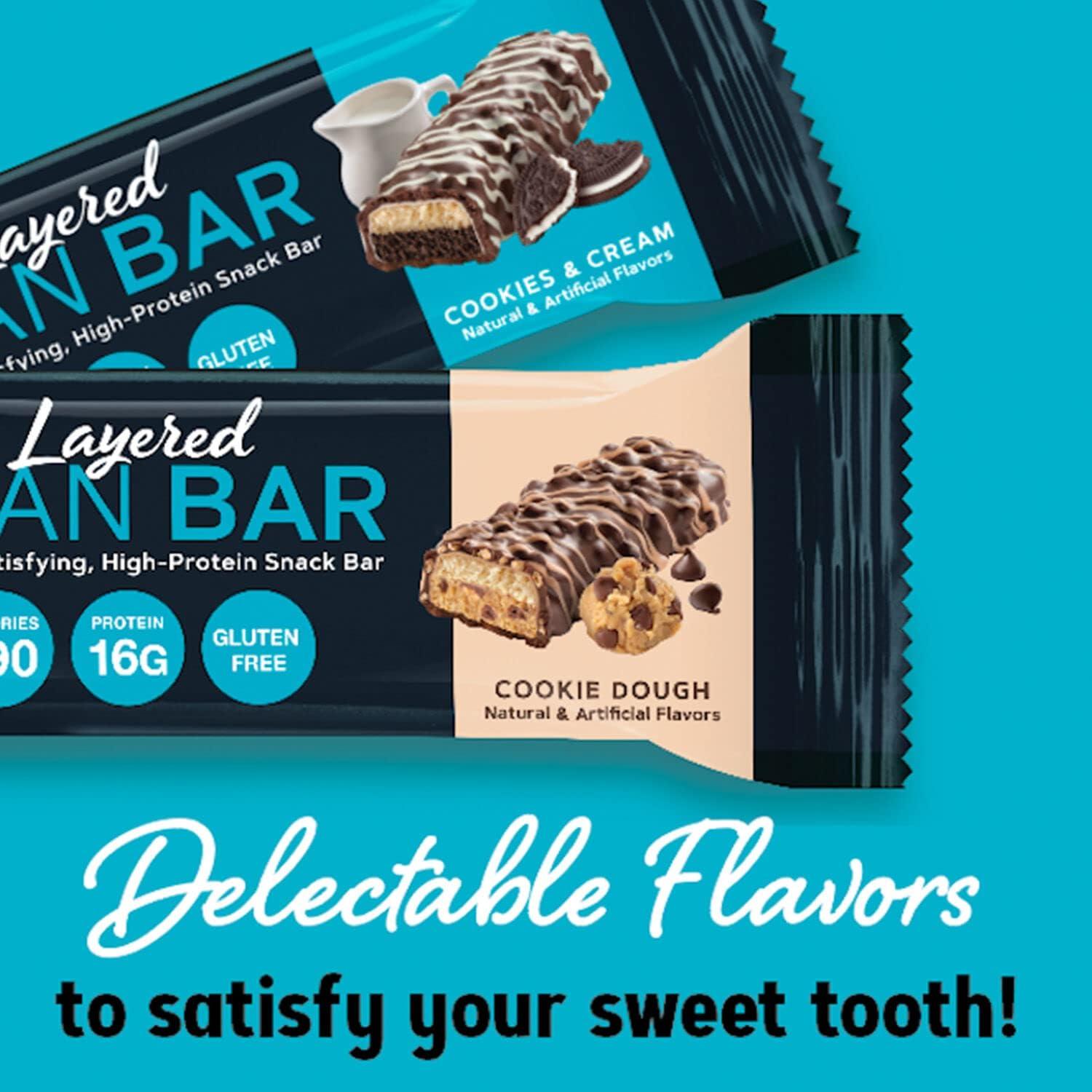GNC Total Lean Layered Lean Bar - Coconut Caramel (9 Bars) | Healthy ...