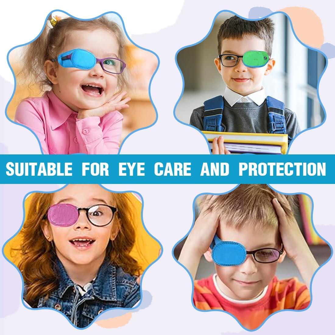 QOWUXHZ 18 Pieces Eye Patches Children Patches for Glasses Children Eye ...