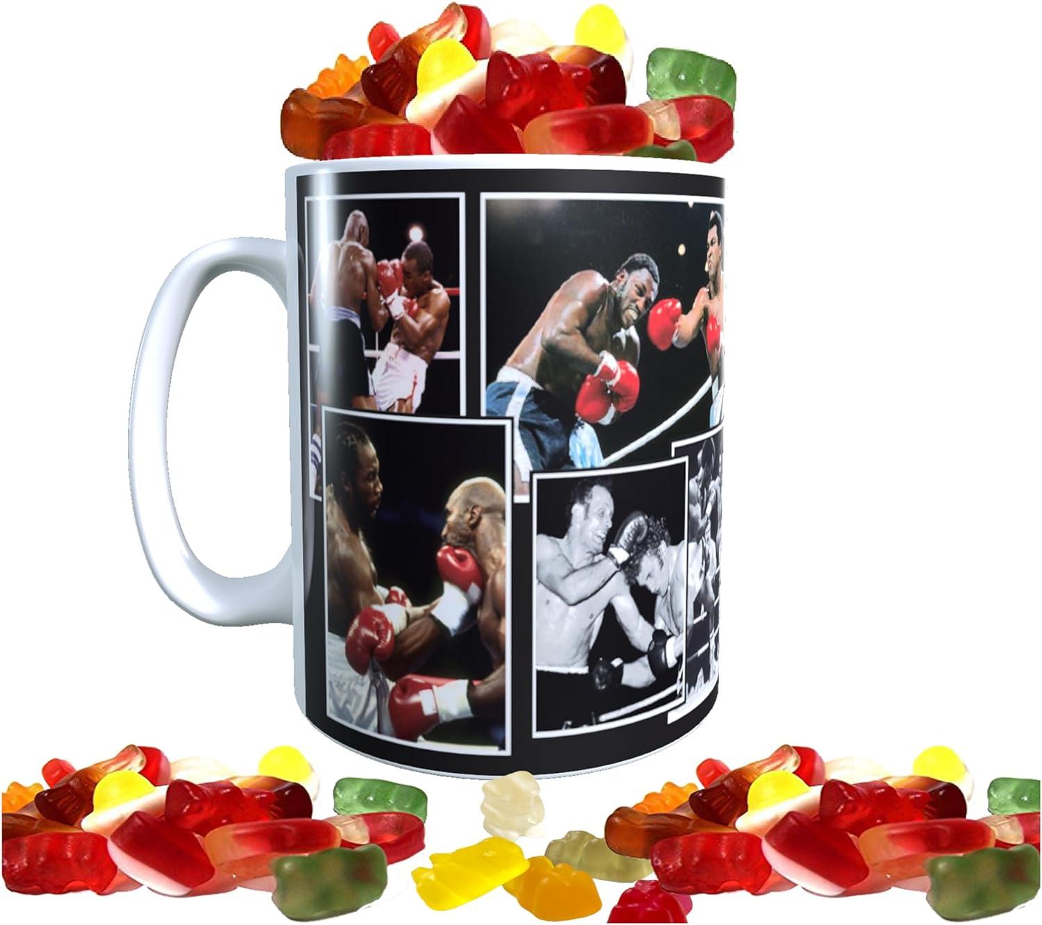 The Greatest Boxing Icon Legends Mug with Choice of Sweets Gift | Buy ...