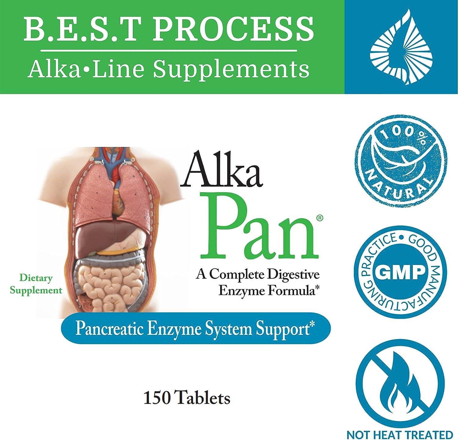 Alka Pan: Natural Pancreatic Enzymes with Superfoods & Digestive Herbs ...