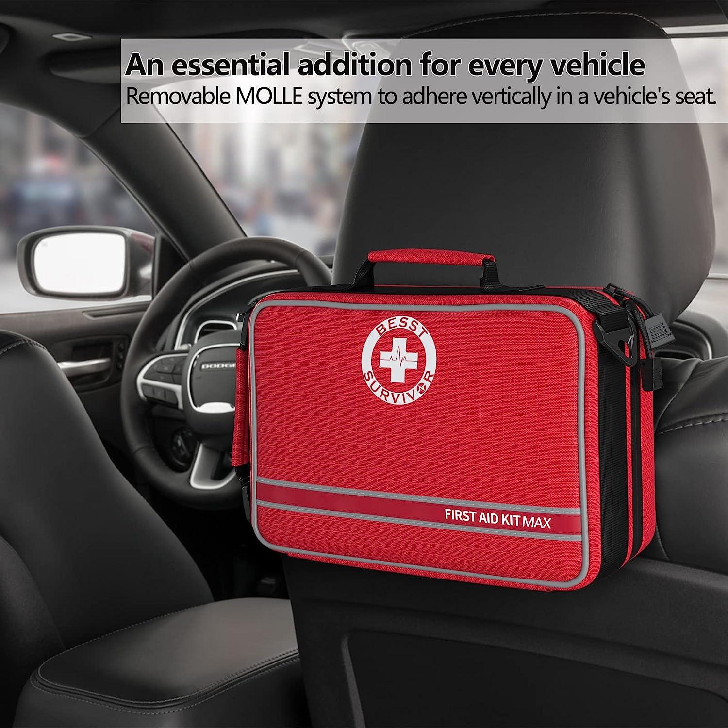 Upgrade Comprehensive First Aid Kits - Premium MOLLE System and Labeled ...